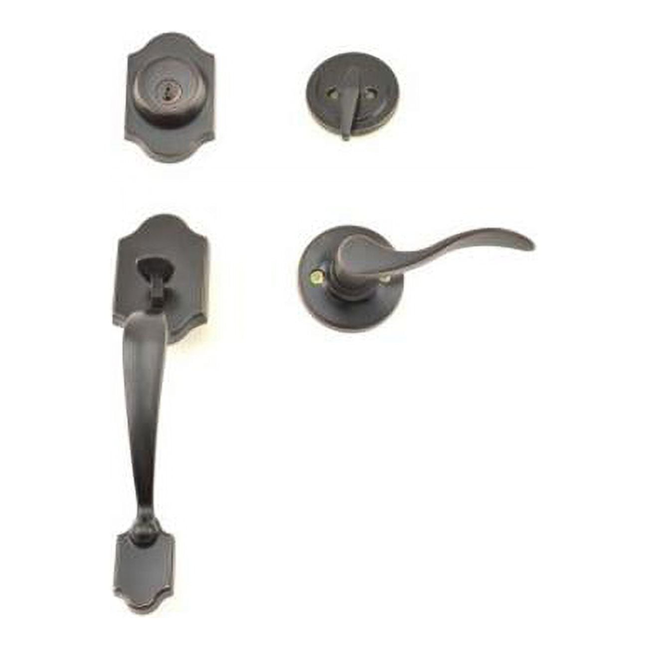 Weslock Parkside Single Cylinder Handleset with Right Hand New Haven ...