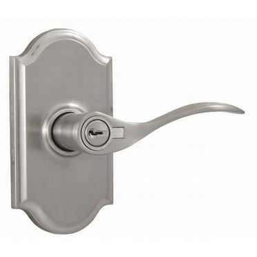 MiLocks Digital Deadbolt Door Lock and Passage Handleset Combo, Satin ...