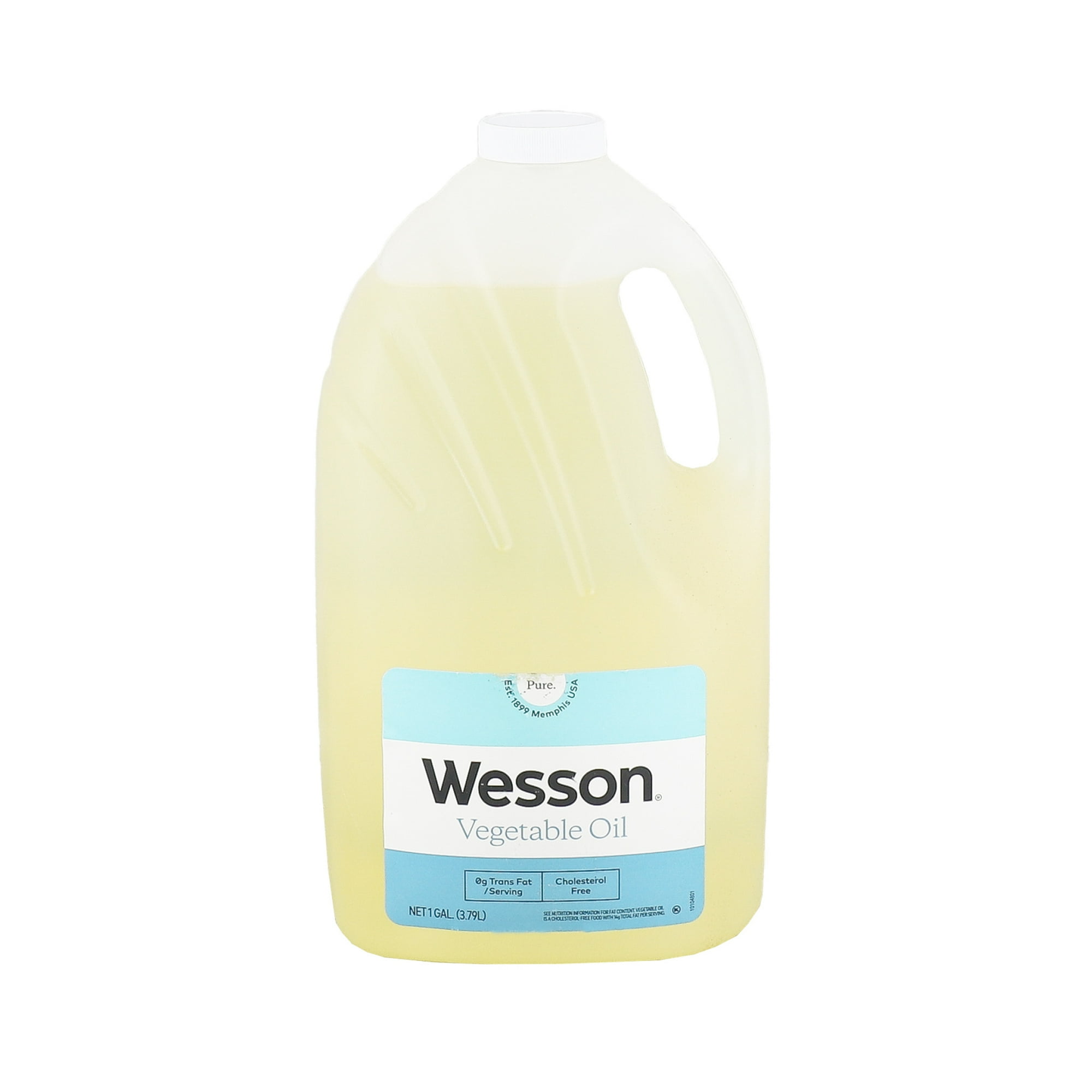 Wesson Vegetable Oil Label