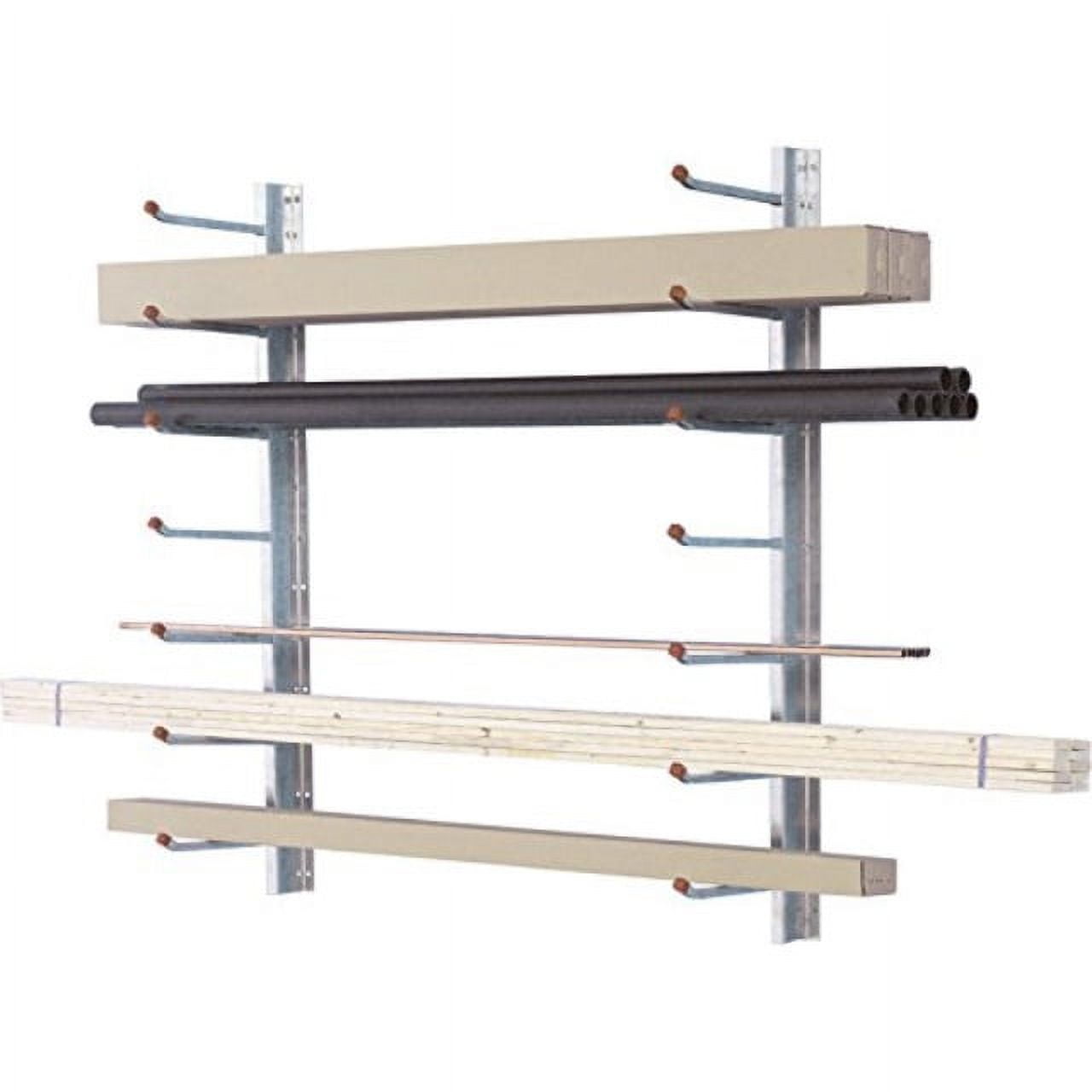 West 56in. Wall Mount Storage Rack, Model# 1234 - Walmart.com