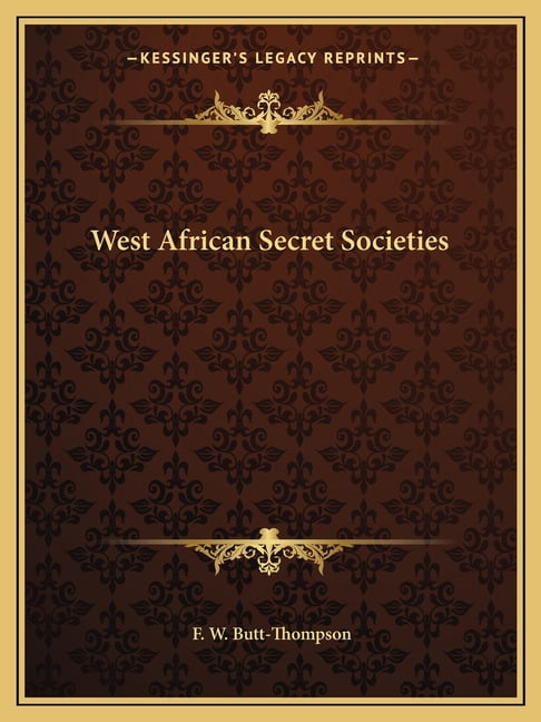 West African Secret Societies (Paperback) - Walmart.com