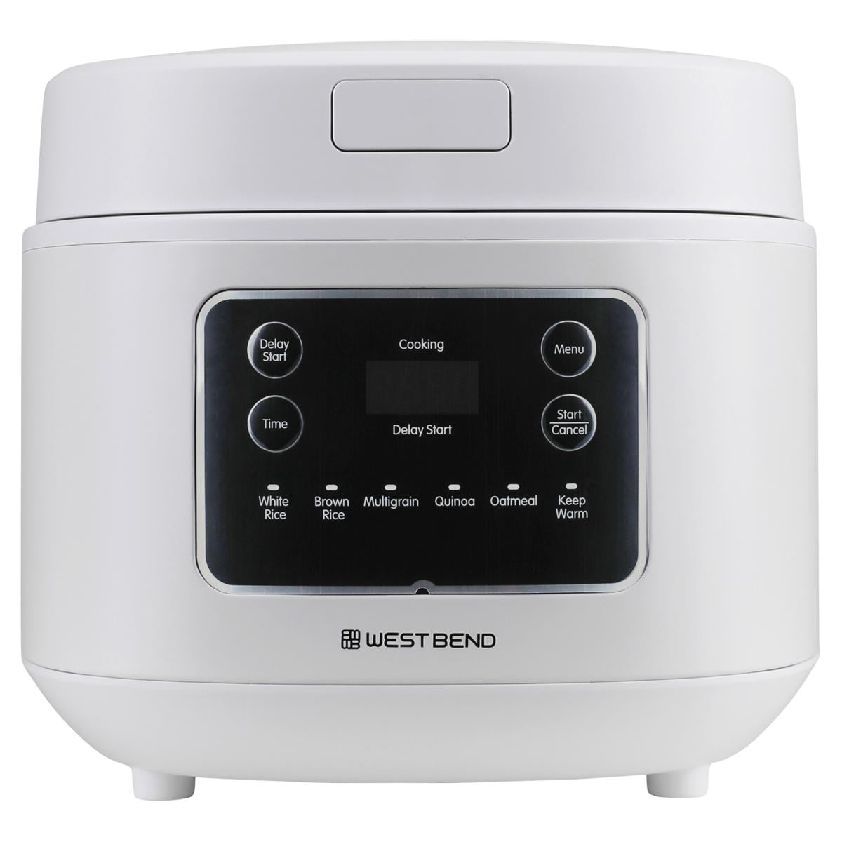 West Bend Programmable 12-Cup Multi-Function Rice & Grain Cooker- White ...