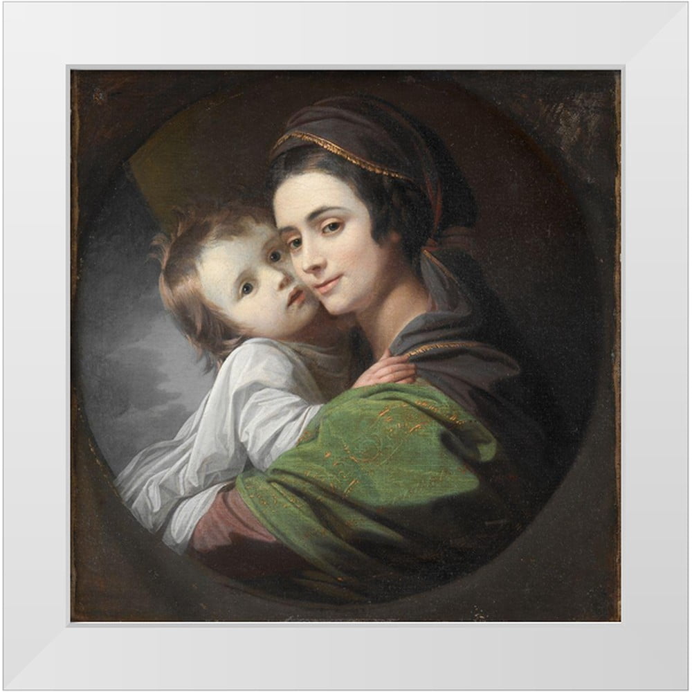 West, Benjamin 20x20 White Modern Wood Framed Museum Art Print Titled ...