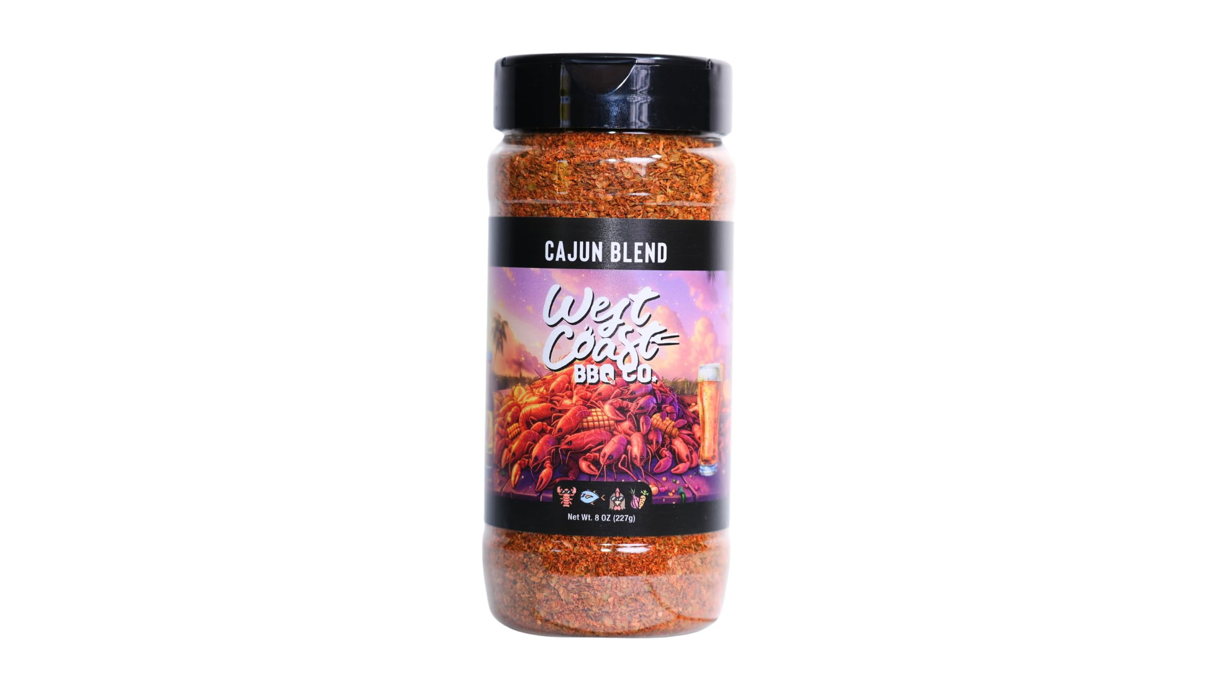 West Coast BBQ Co. DMF15 Cajun Blend Seasoning, 8 oz - Walmart.com