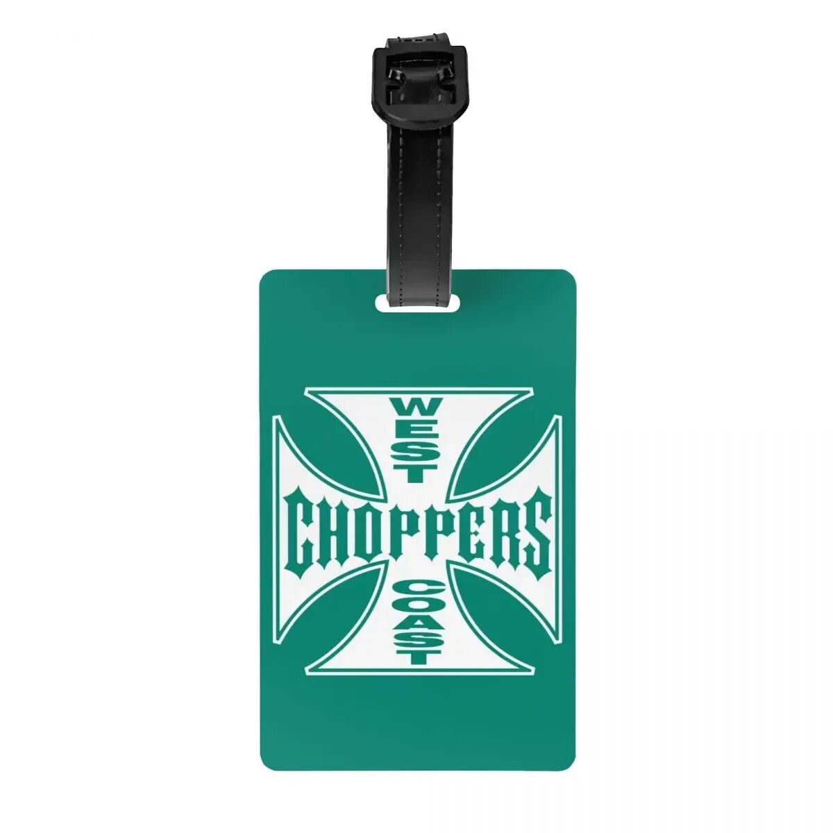 West Coast Iron Cross Choppers Luggage Tag for Suitcases Fashion ...