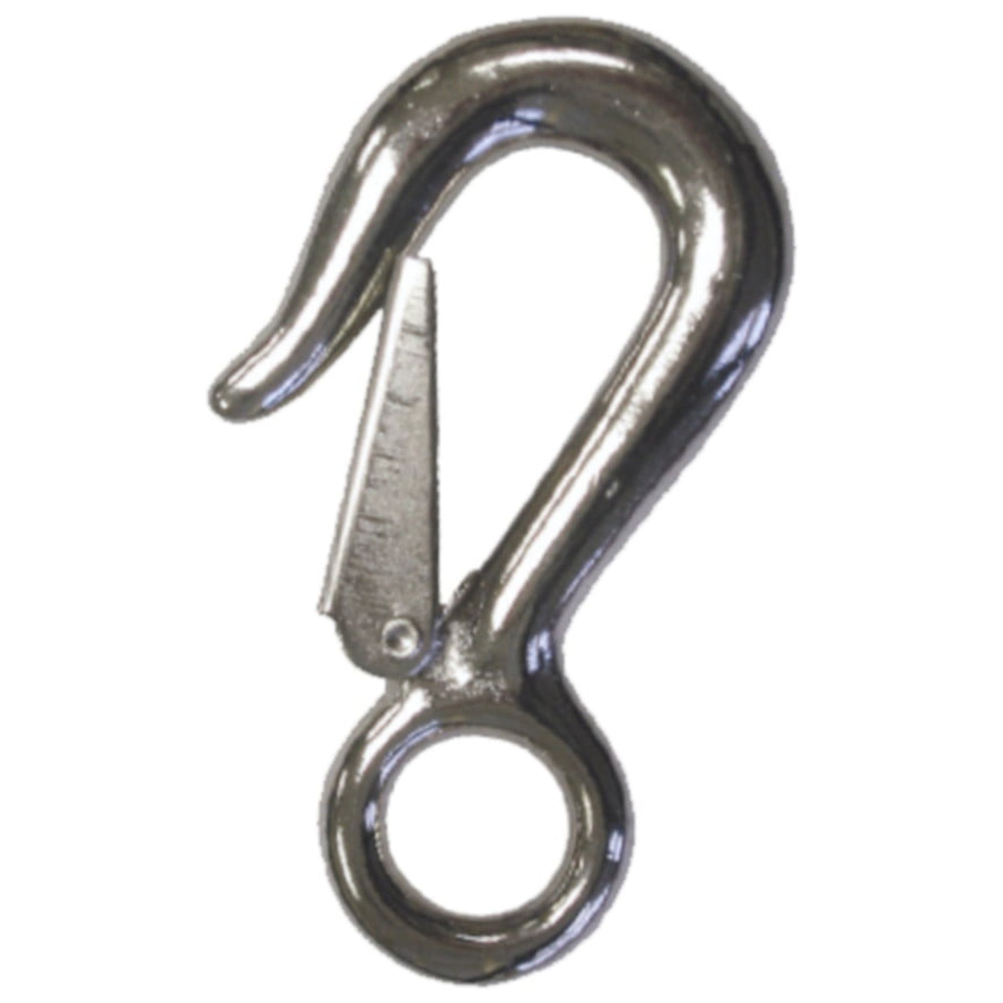 West Coast Paracord 5/8 Inch Iron Spring-Loaded, Rigid Eye, Safety Hook ...