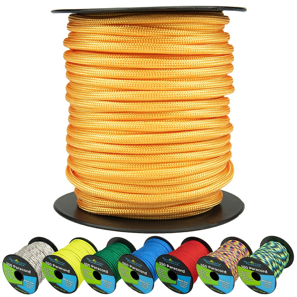 West Coast Paracord 550lb Paracord Spools - 7 Strand Type III Tactical ...