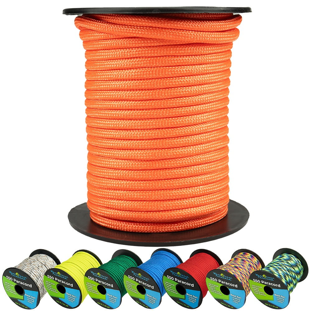 West Coast Paracord 550lb Paracord Spools - 7 Strand Type III Tactical ...