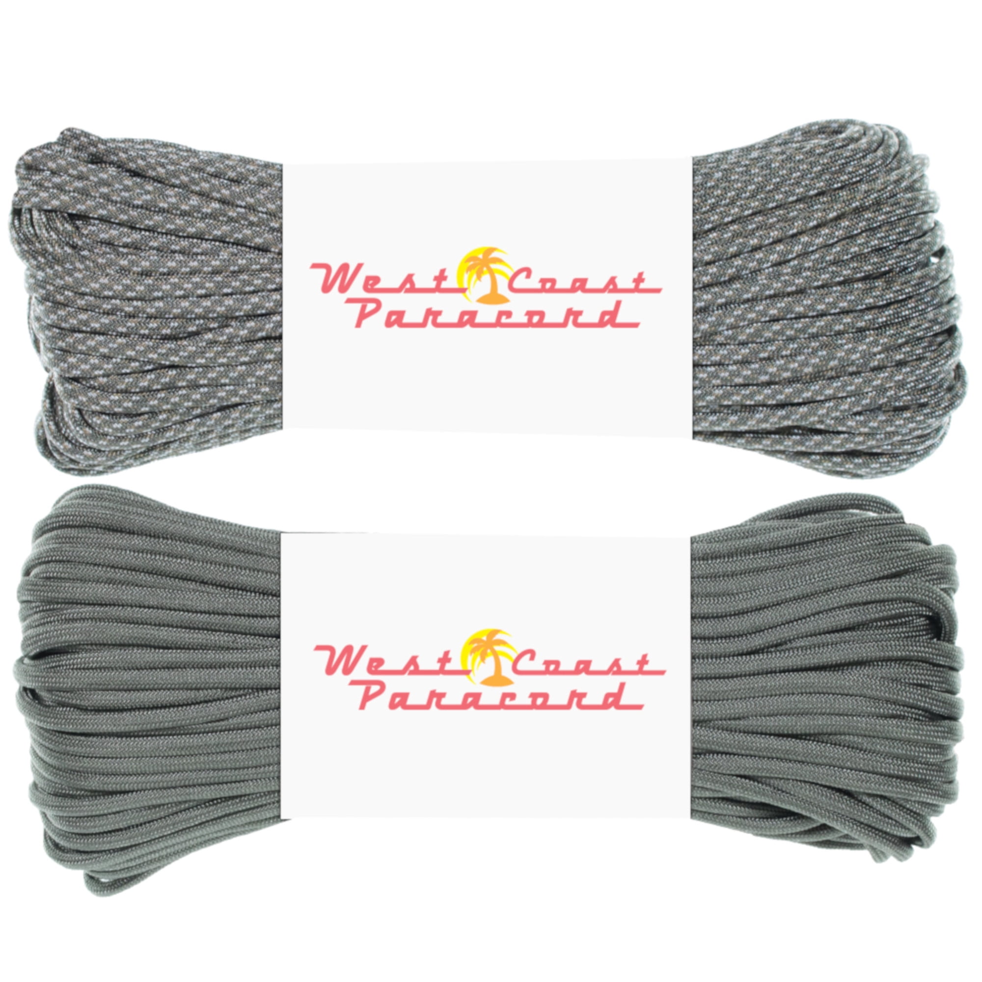 West Coast Paracord SAVE AND BUNDLE - 200 Foot Value Pack - Two 100 ...