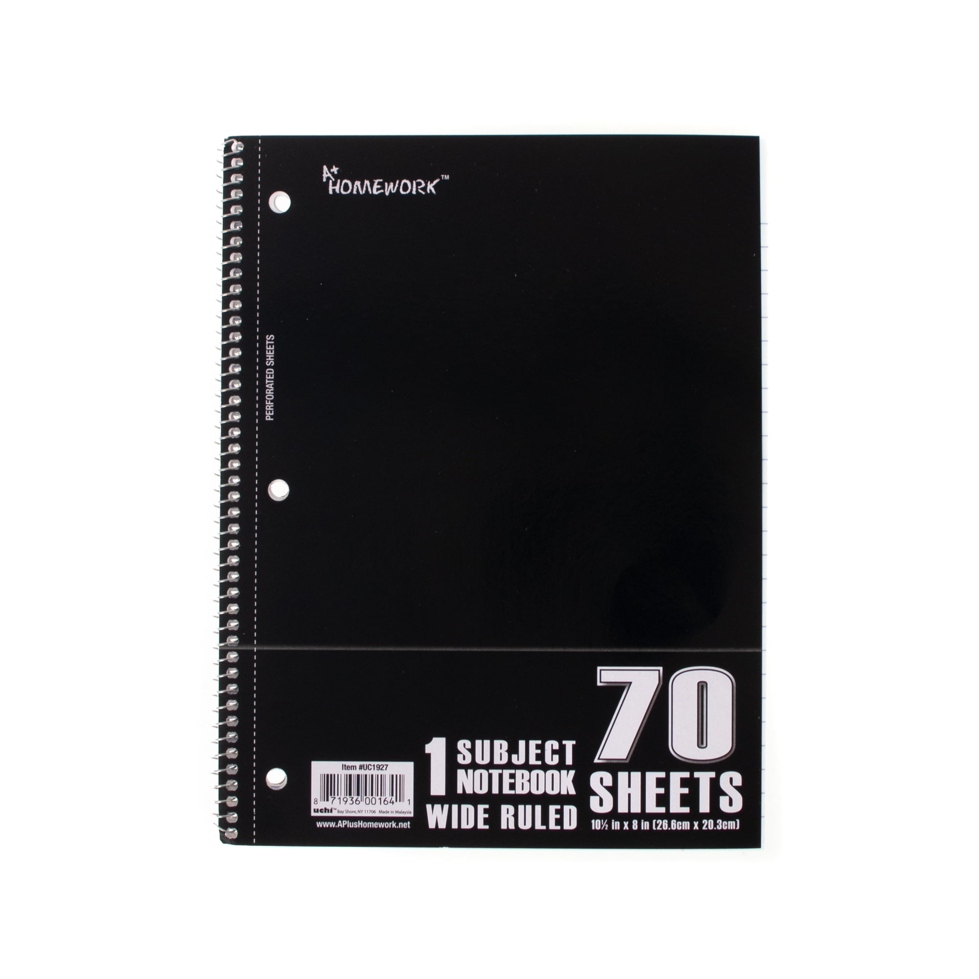West Coast Paracord Spiral Notebooks - 70 Sheets, Wide Ruled, Different ...