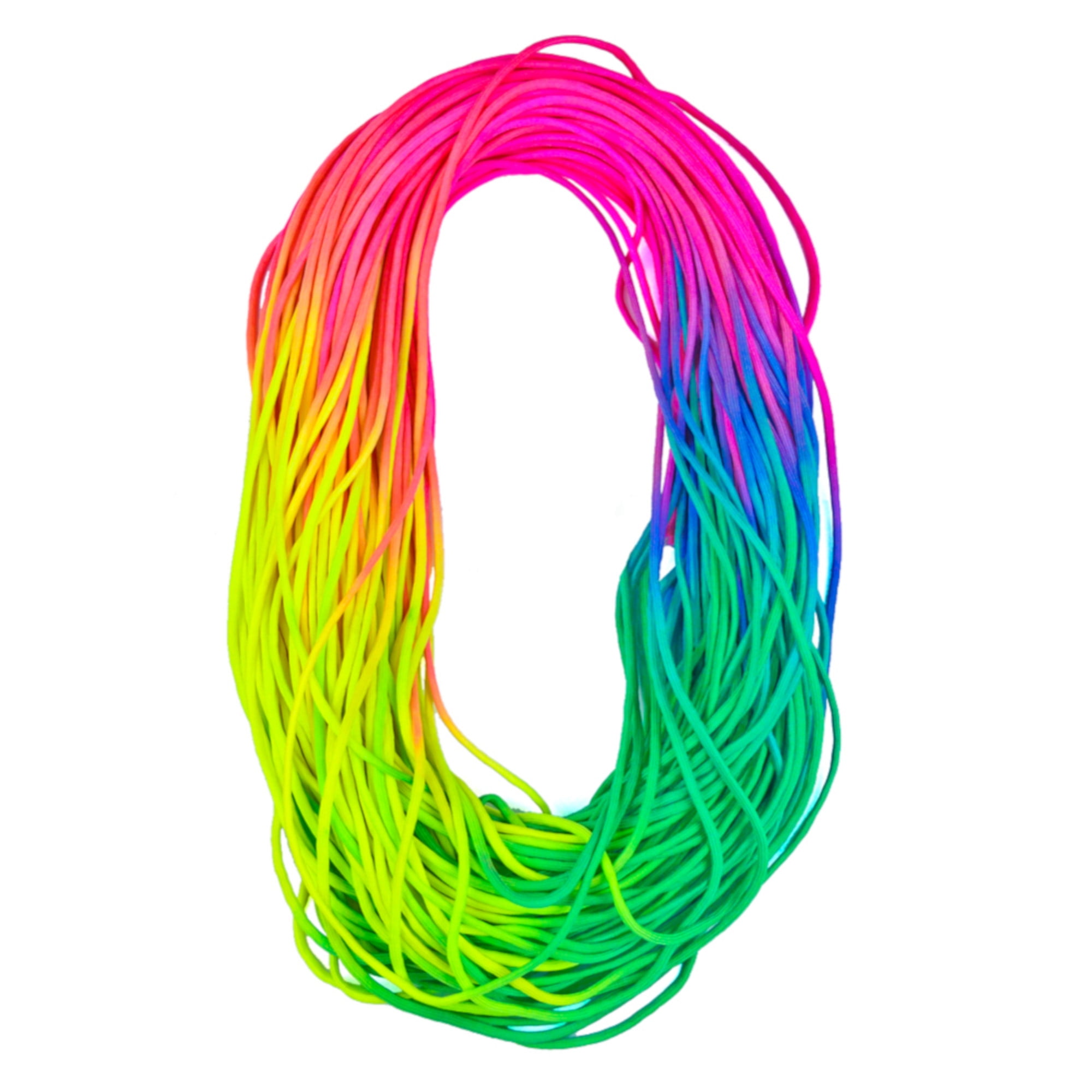 West Coast Paracord String Rainbow Dye Cord - 550 Paracord - Walmart.com