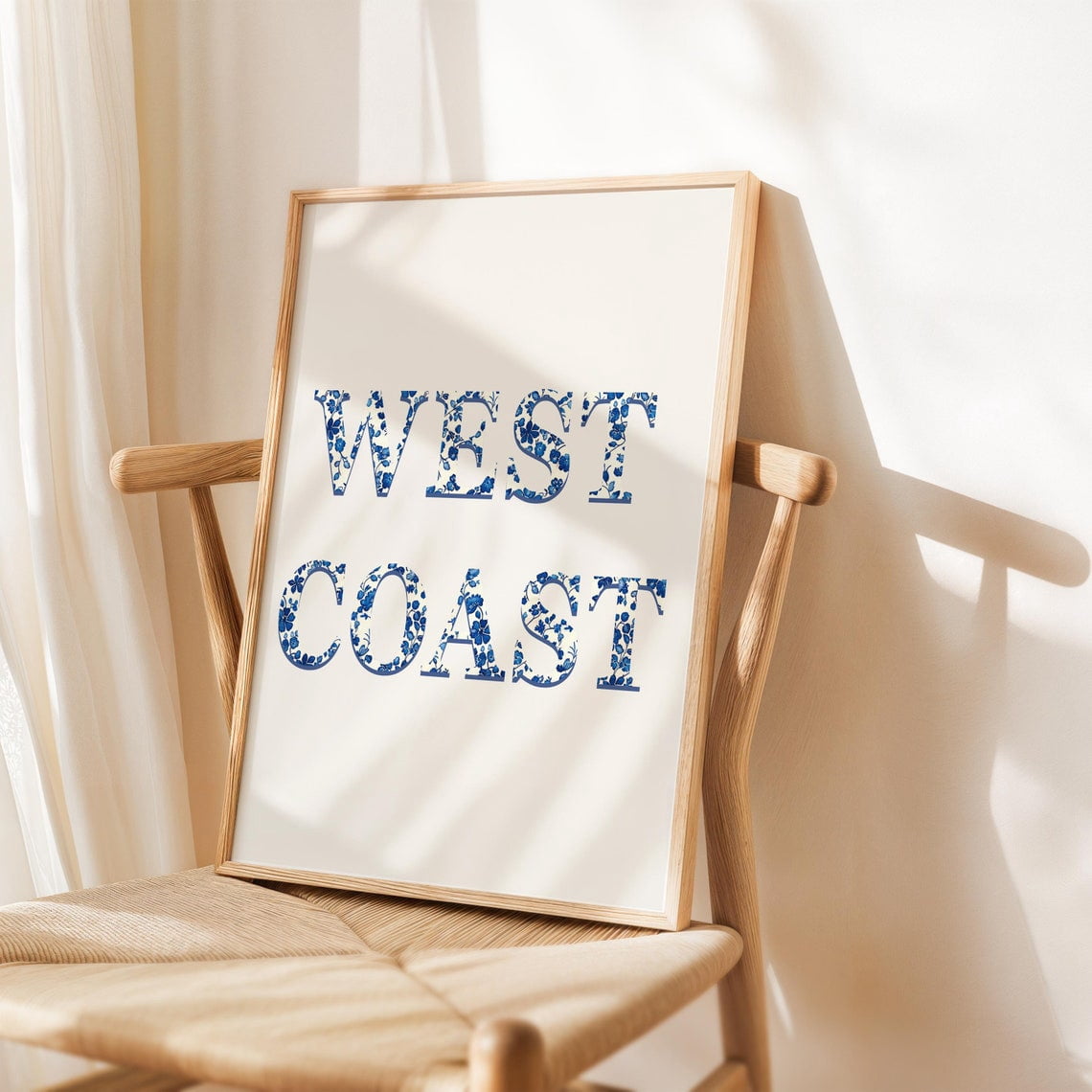 West Coast Poster Coastal Cowgirl Posters Beachy Trendy Dorm Decor ...