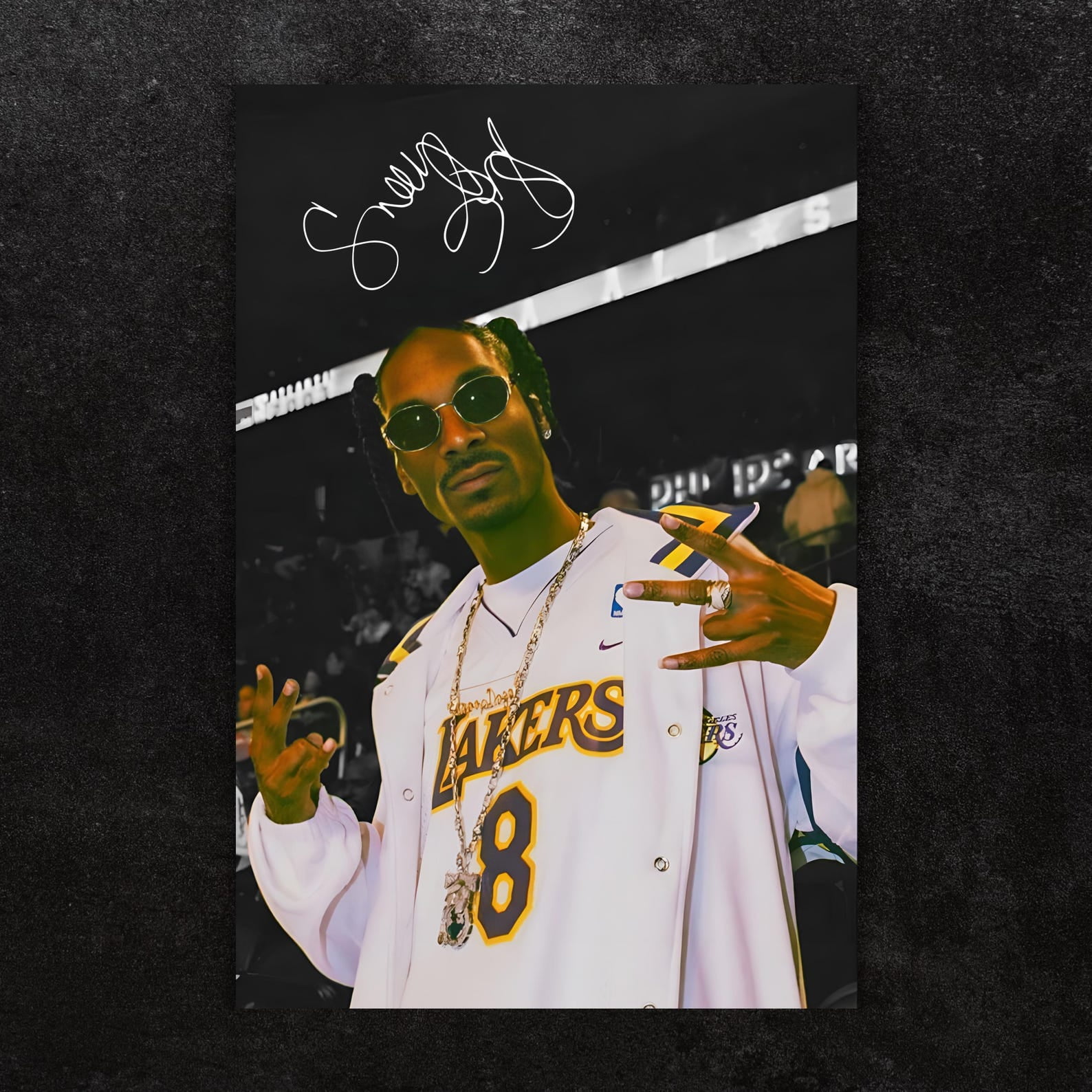 West Coast Snoop Dogg Hip Hop Legend Aesthetic Portrait Poster, Vintage ...