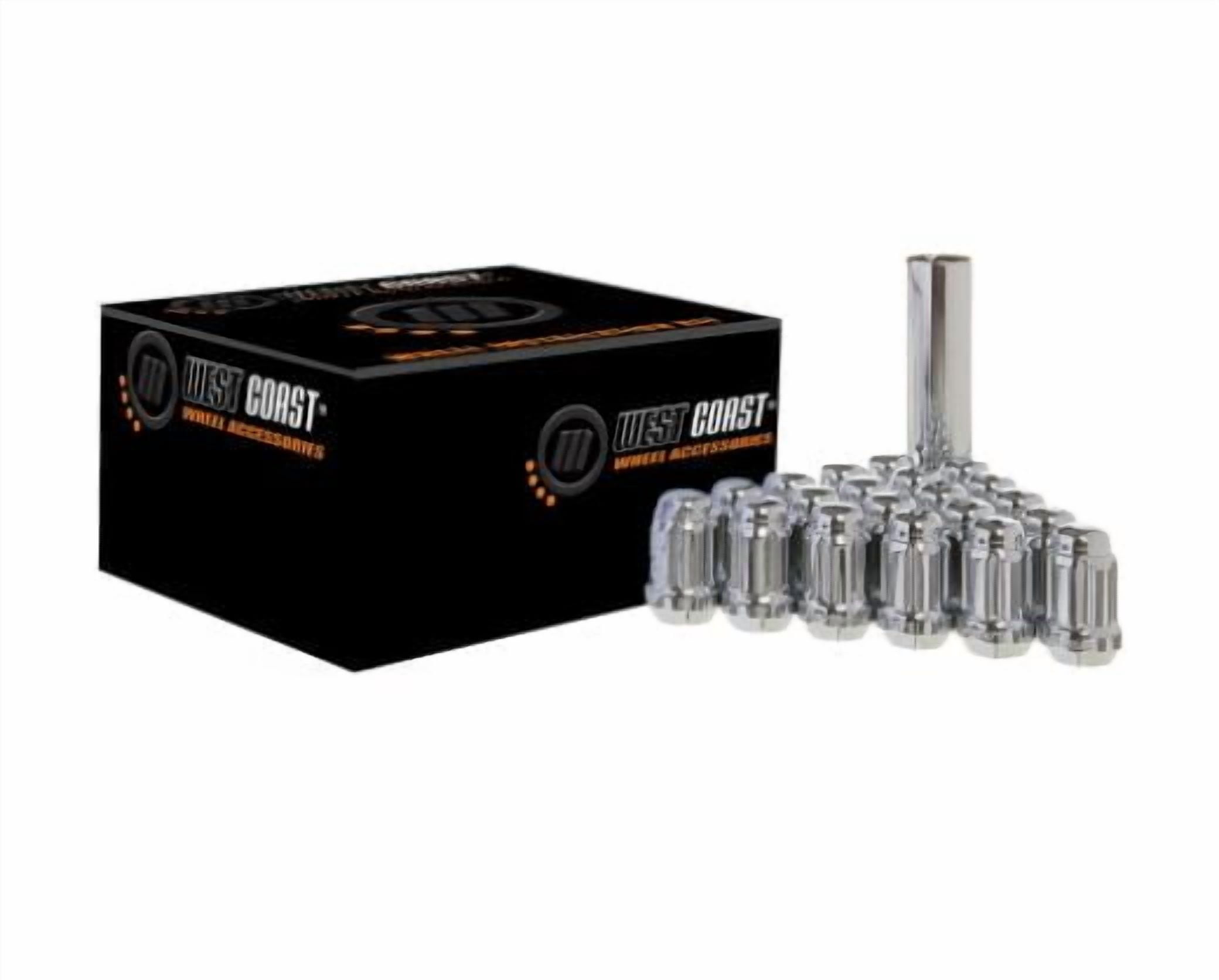 West Coast Wheel Accessories W56014S 14x1.5spln Cl Sht 6lug Kt ...