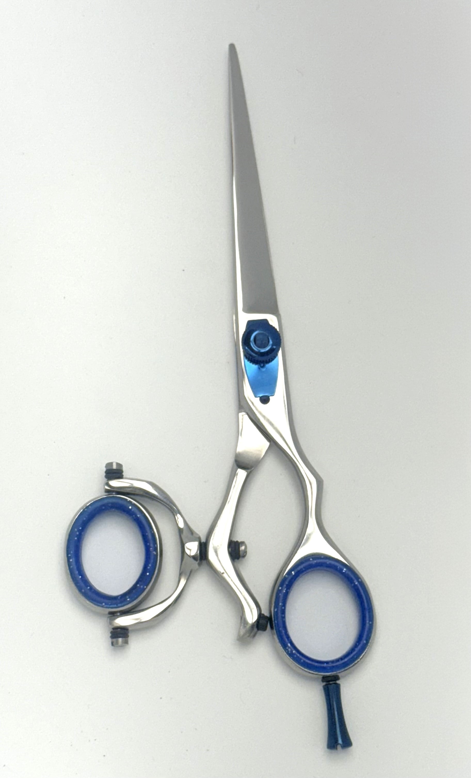 West End 420 Japanese Stainless Steel 6.5" Swivel Thumb Ring Barber ...