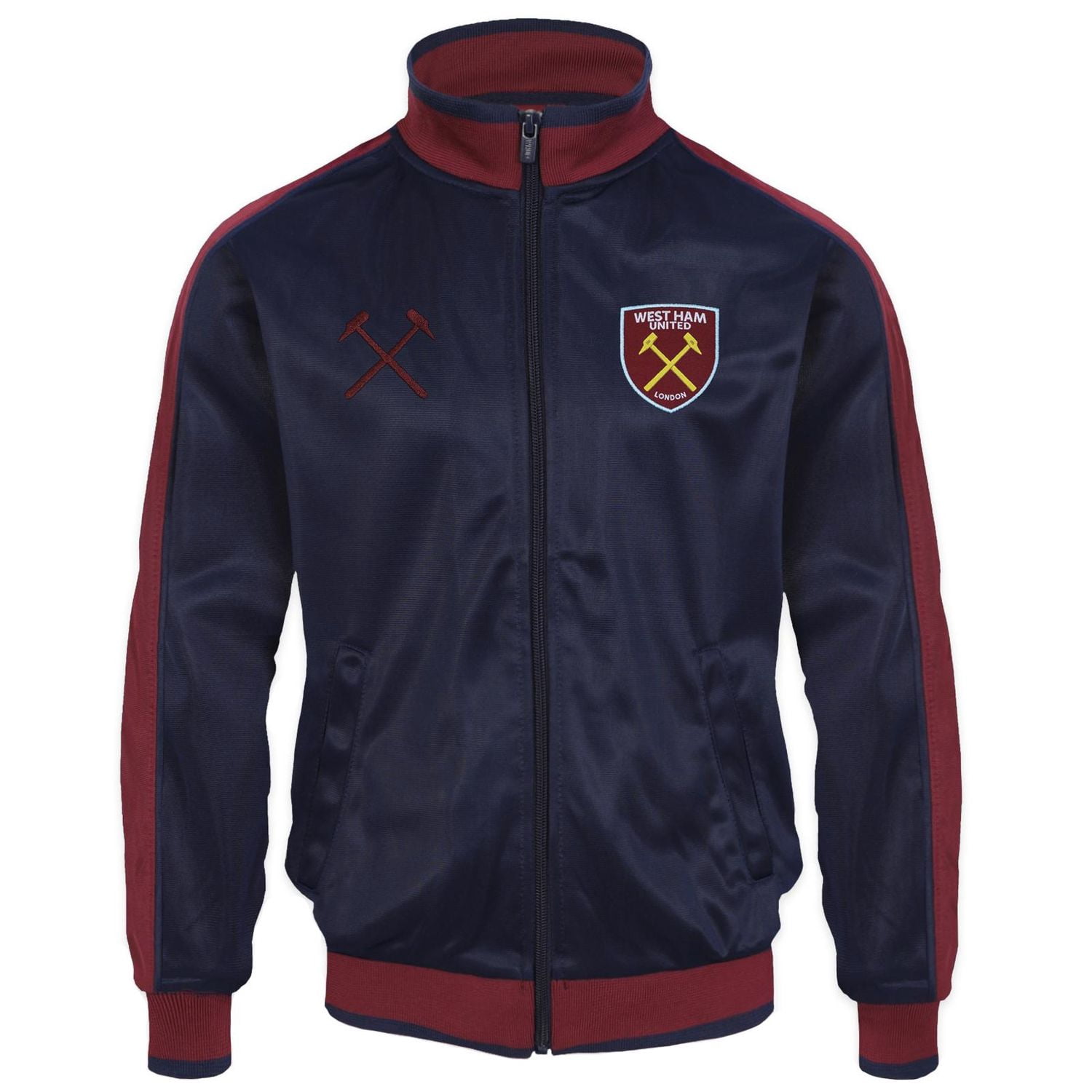 West Ham United FC Boys Retro Track Jacket - Walmart.com