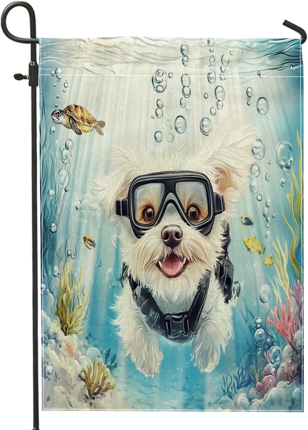 West Highland White Terrier Garden Flag 12x18 Inch Vertical Linen ...