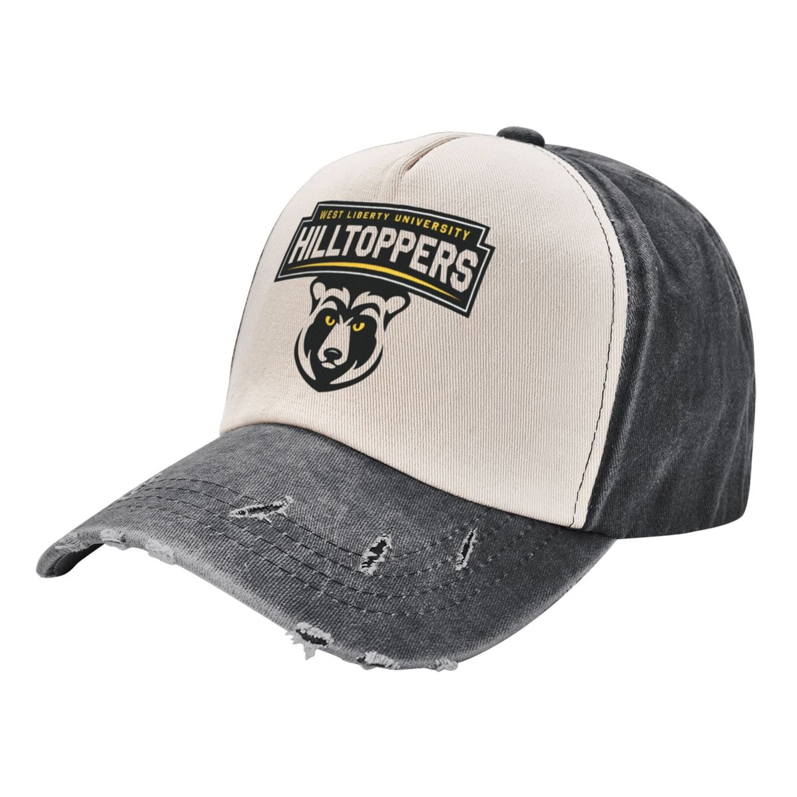 West Liberty University Logo Cowboy Collision Color Washed Baseball Cap ...