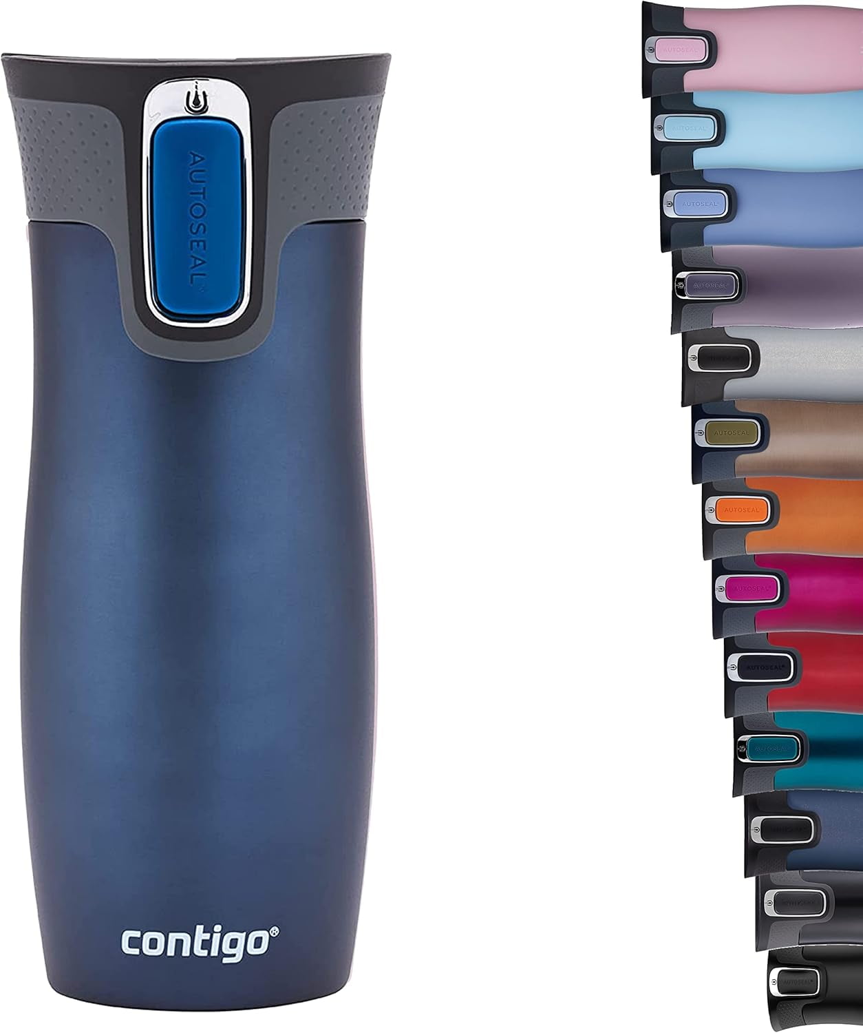 West Loop Autoseal Travel Mug, Stainless Steel Thermal Mug, Vacuum ...