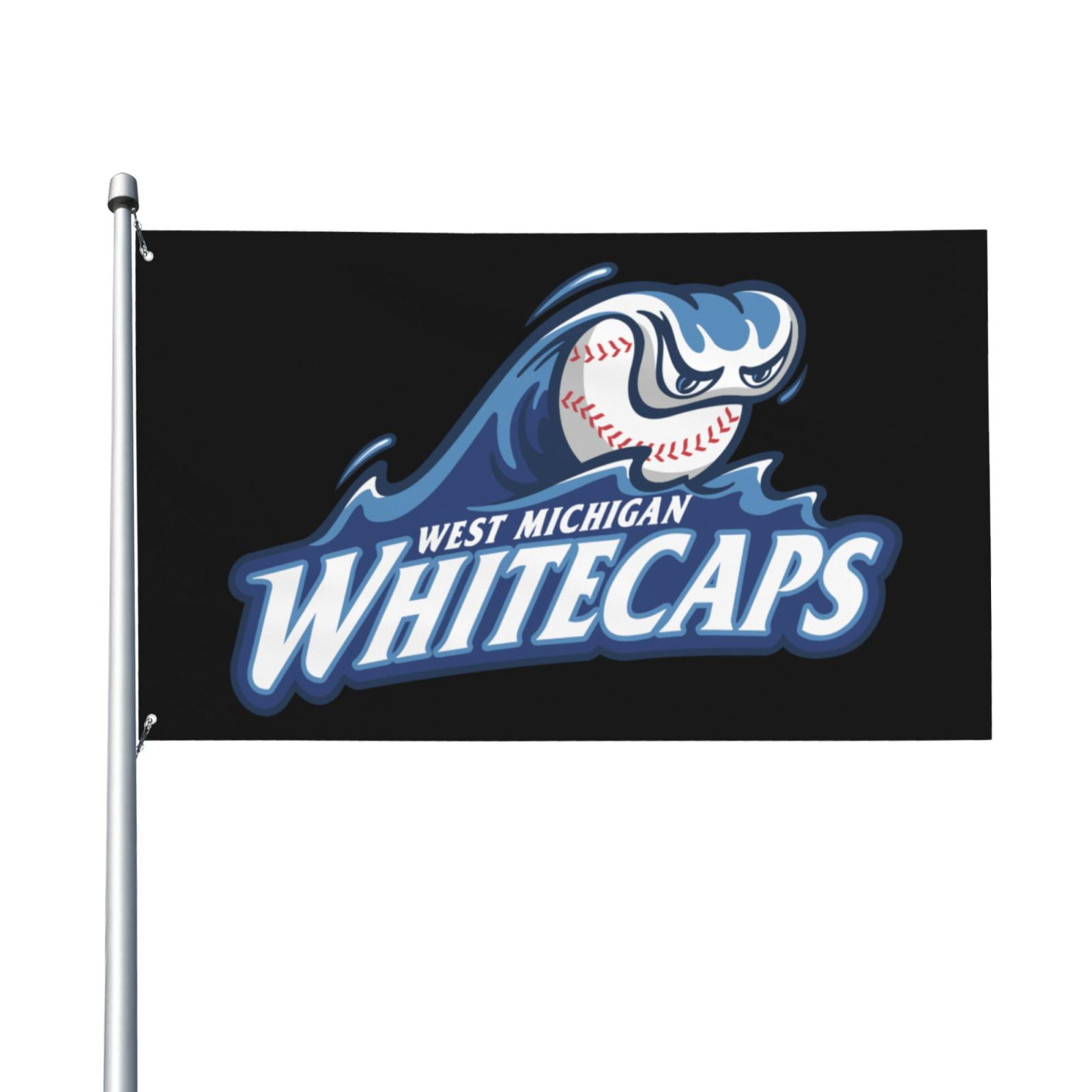 West Michigan Whitecaps 3x5ft Outdoor Decorative Flag - Polyesters Flag ...