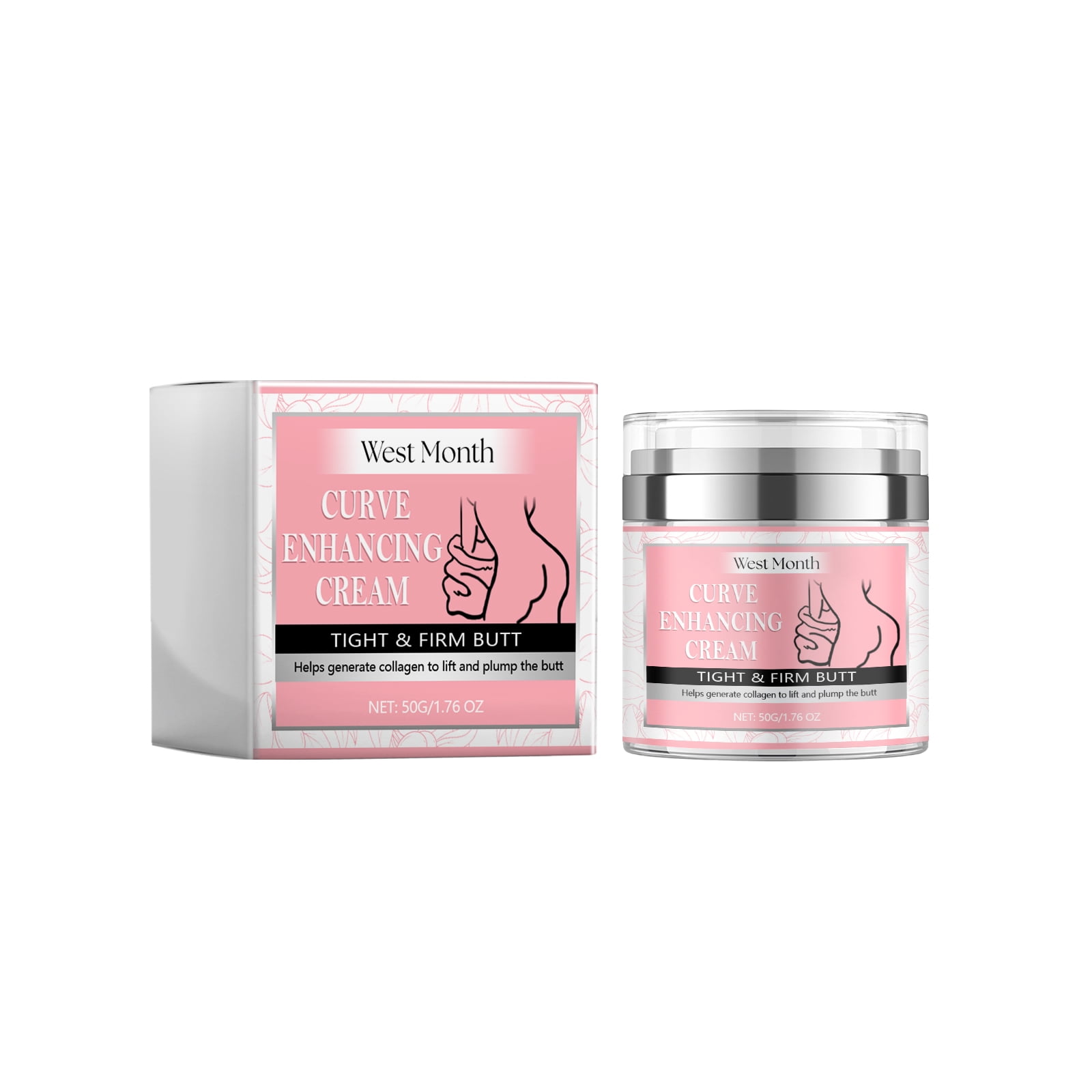 West&Month Curve Enhancing Cream, Sculpting The Hips And Firming The ...