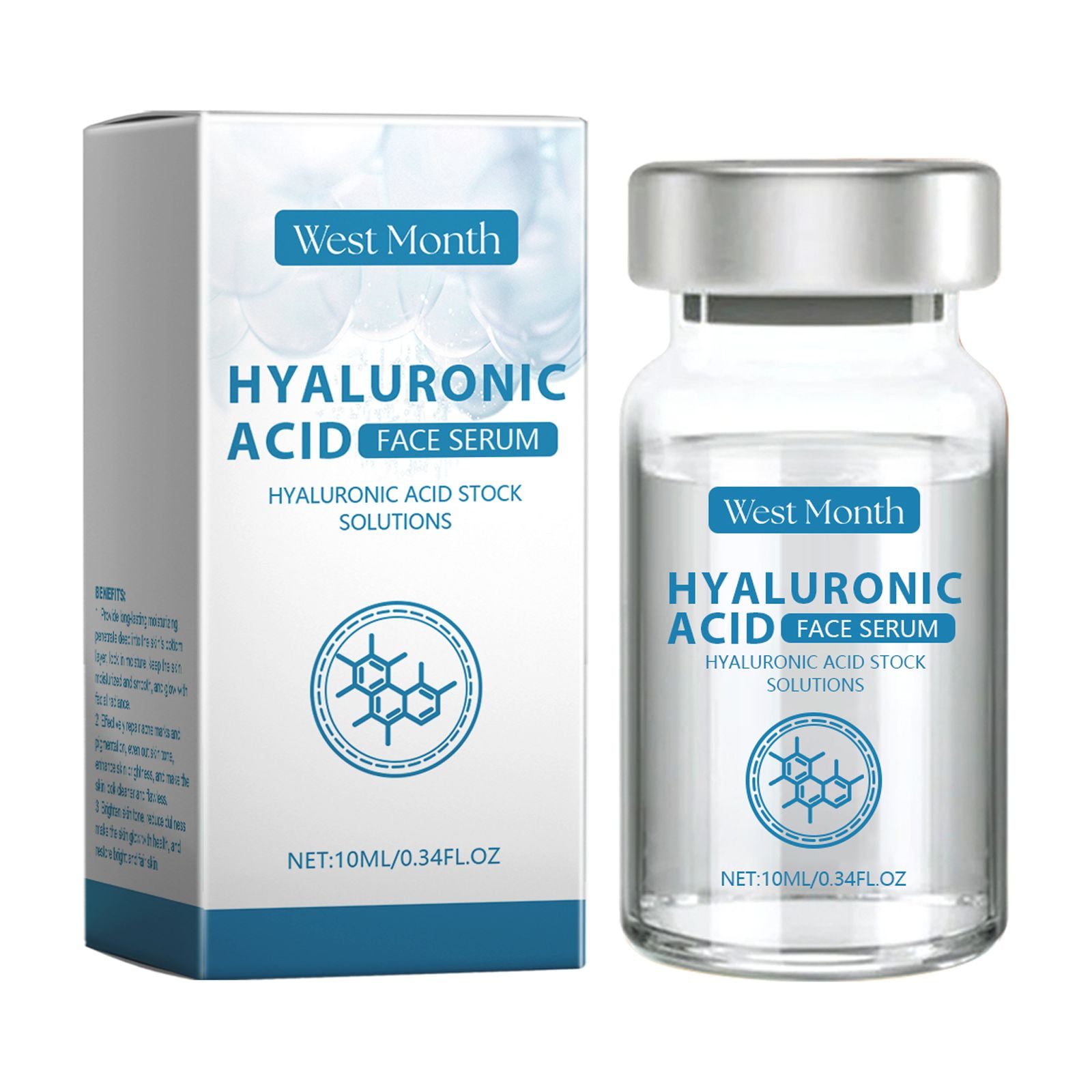 West & Month Hyaluronic Acid Essence Firming Light Lines Desalting ...