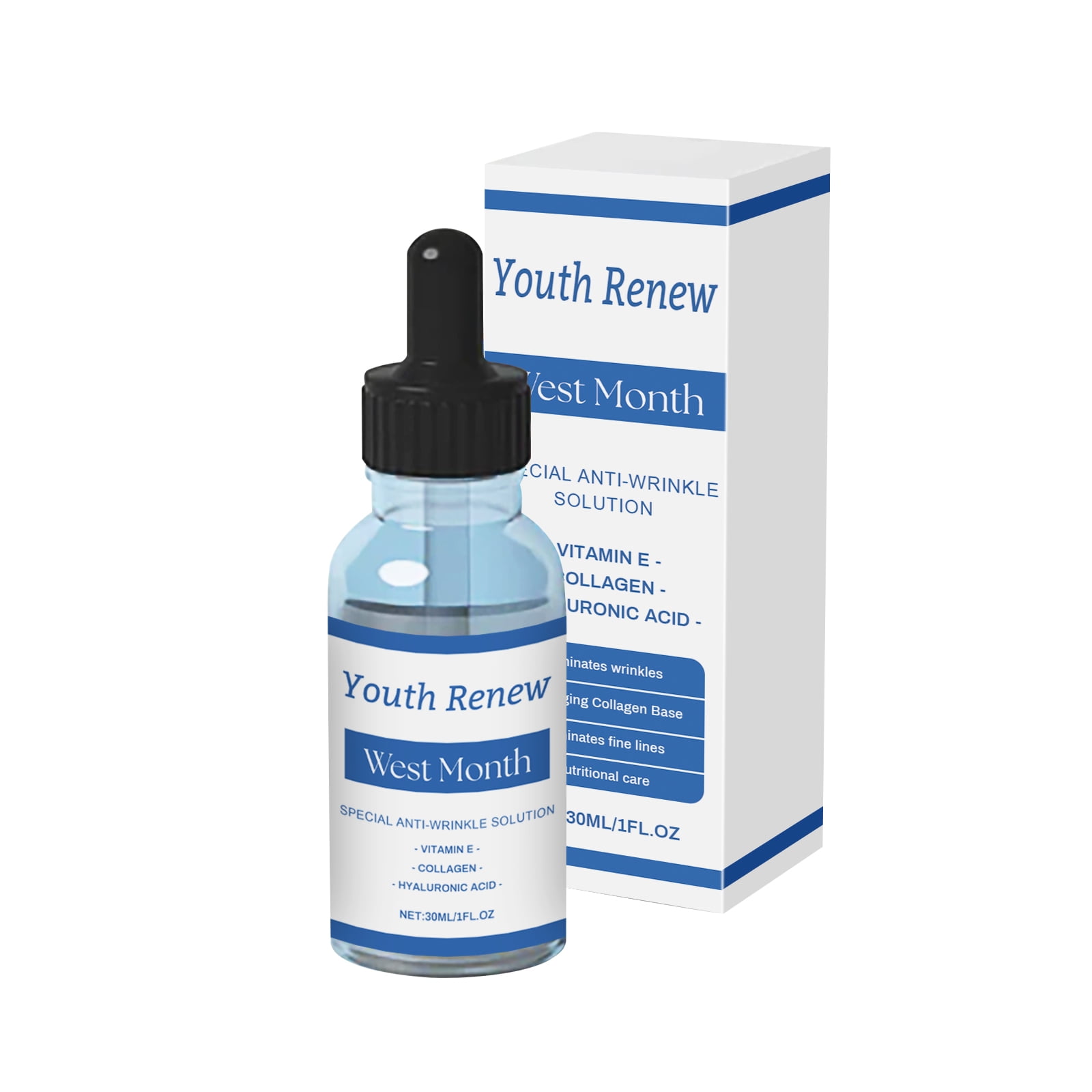 West&Month Hydrating And Anti-Wrinkle Serum, Facial Firming And Repair ...