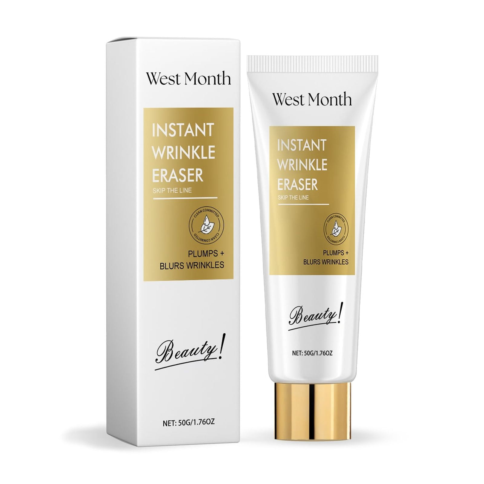 West&Month Instant Wrinkle Eraser, Fade Facial Wrinkle Moisturizing Nourishing Firming Haun ...