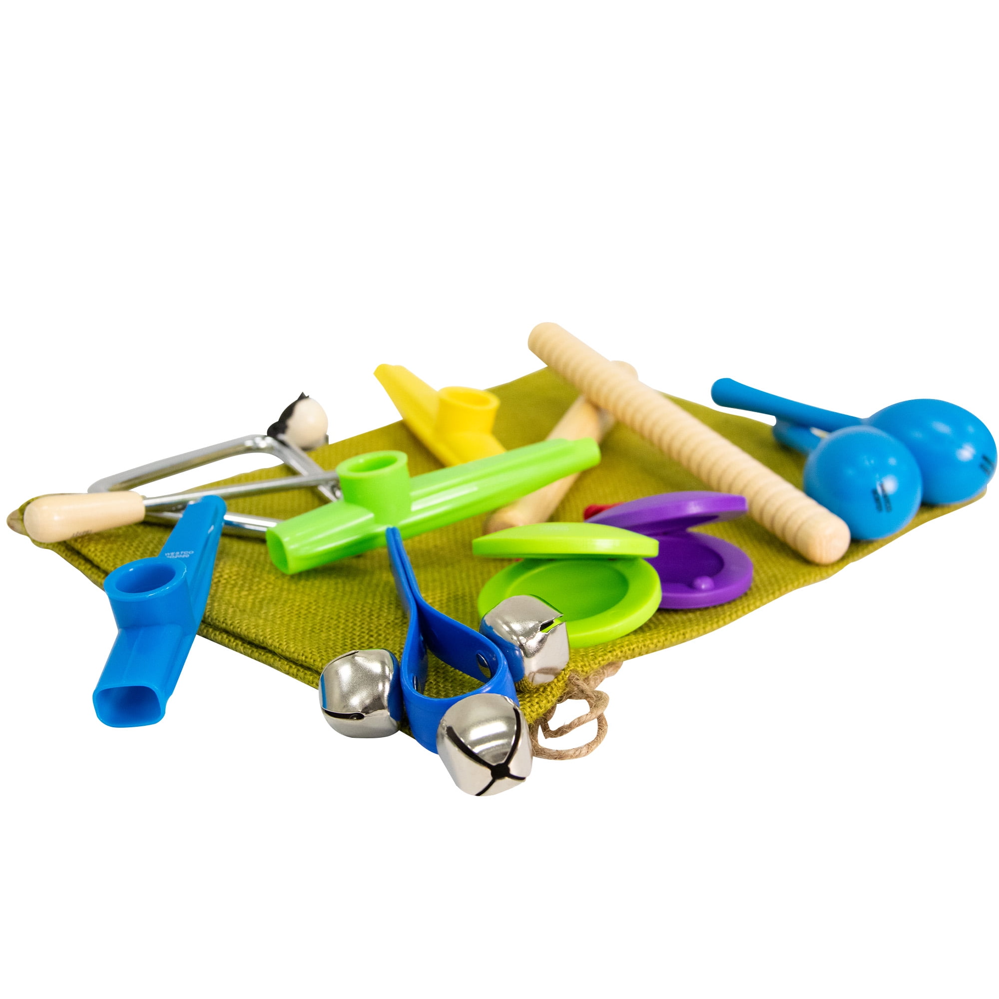 West Music KI3233 Bag of Rhythm Kit - Diverse Instrument Collection for ...