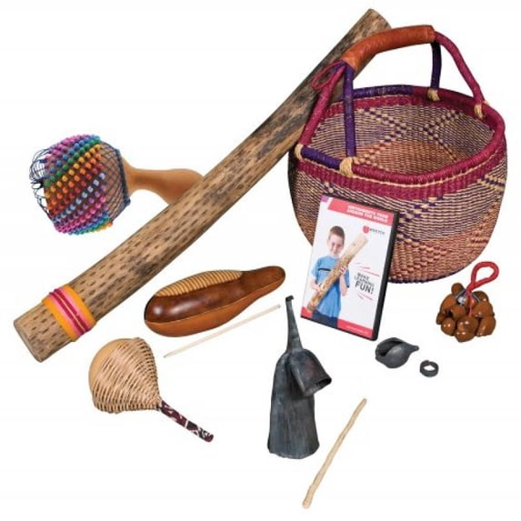 West Music KI7207 - Global Percussion Set: Handcrafted Instruments from ...
