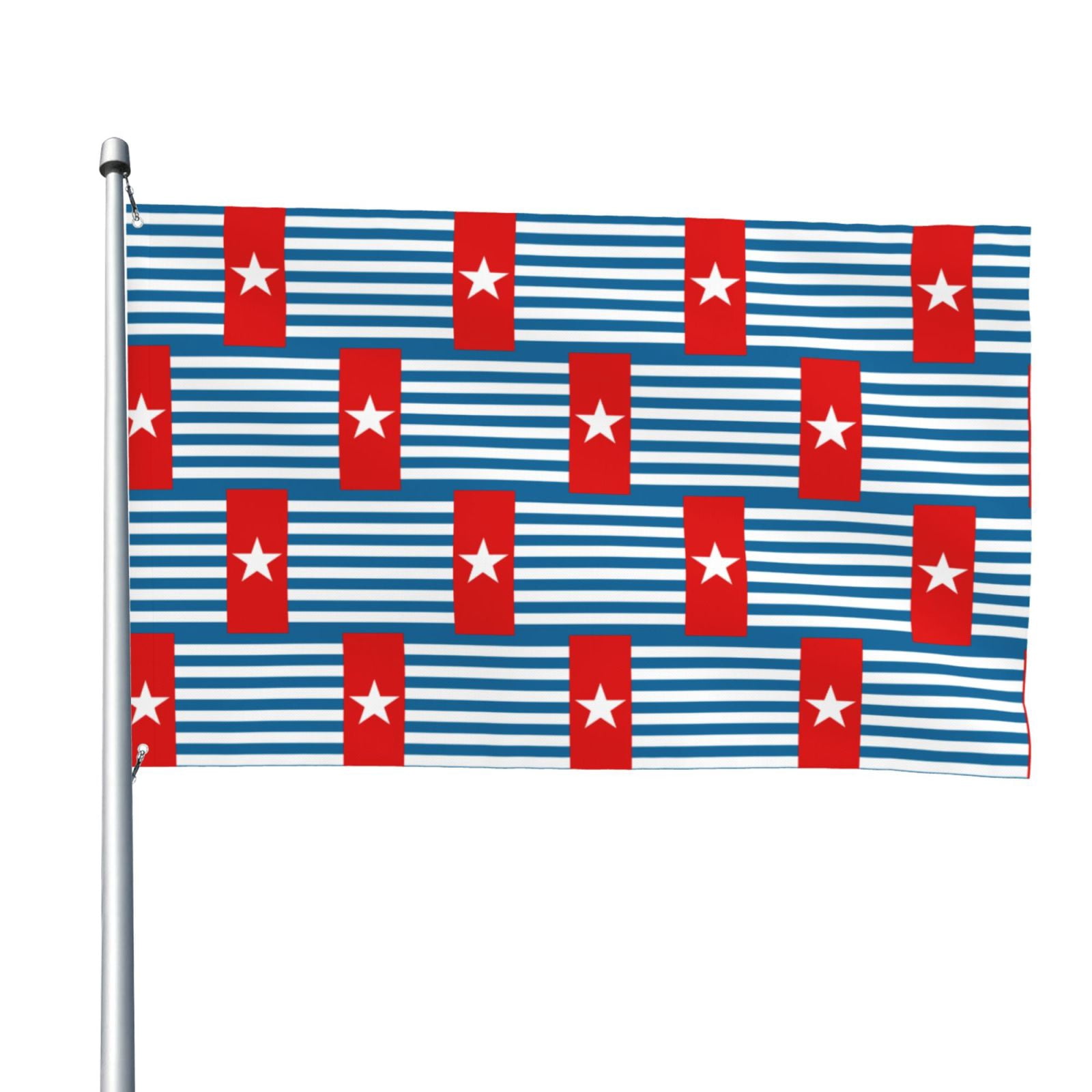 West Papua National Flag Flag 4x6ft Cool Funny Flag Banner For Dorm ...