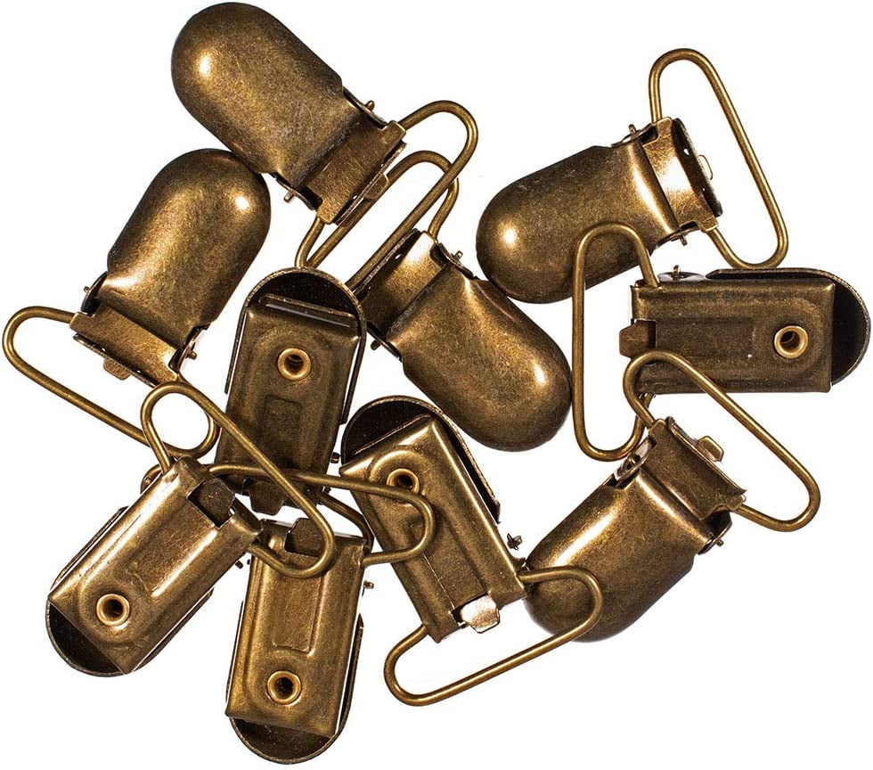 West Paracord 1-inch Bronze Clips – Fasteners for Sewing & Utility ...