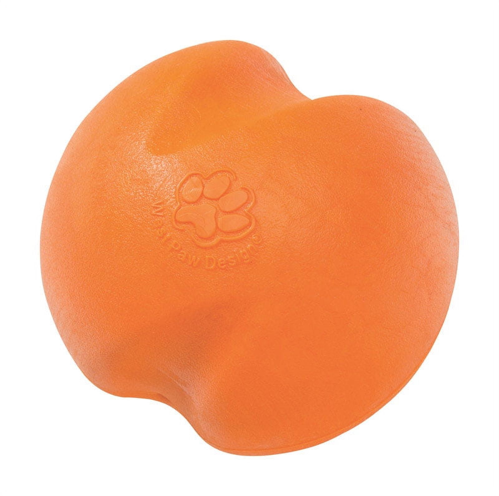 West Paw Zogoflex Jive Large 3.25" Dog Toy Tangerine - Walmart.com