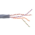 West Penn Wire 254246R Category-6A Plenum Cable, CAT6A, CMP, UTP, Gray ...