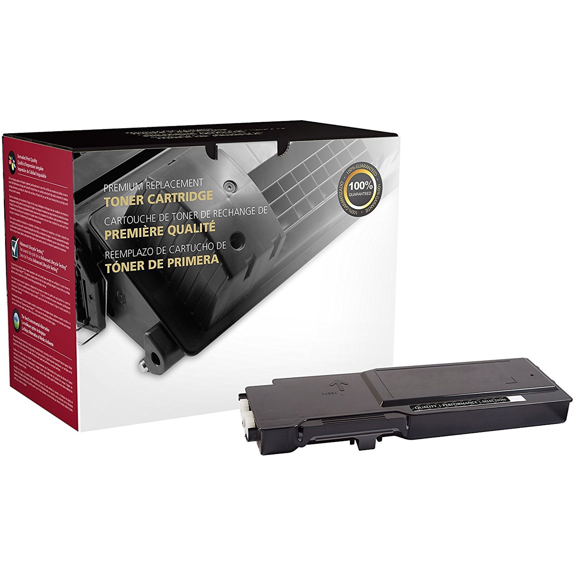 Dell C2660 Remanufactured High Yield Black Toner Cartridge - Walmart.com