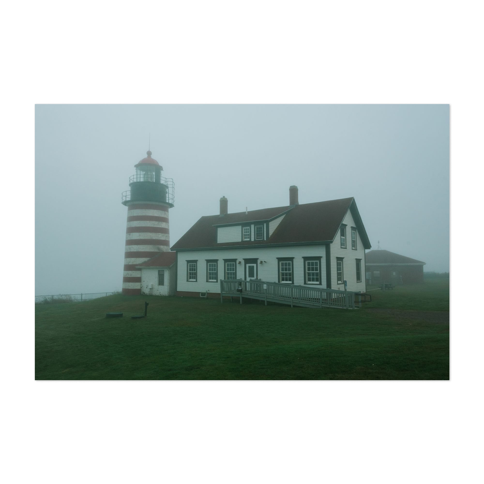 West Quoddy Head Lighthouse, Lubec - Lubec Maine Photography Lighthouse ...