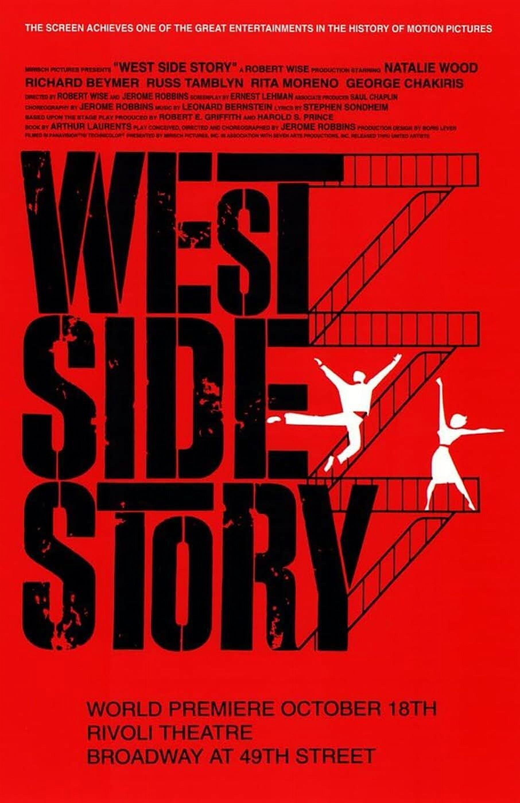 West Side Story Poster Broadway Theater Play MasterPoster Print ...