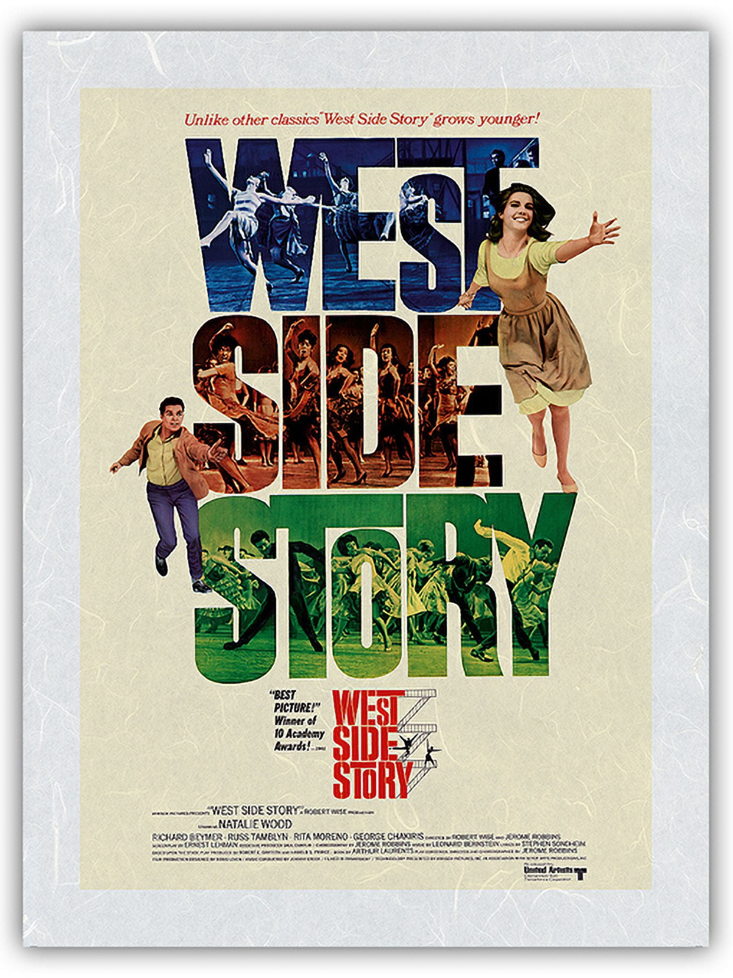 West Side Story - Starring Natalie Wood and Richard Beymer - Vintage ...