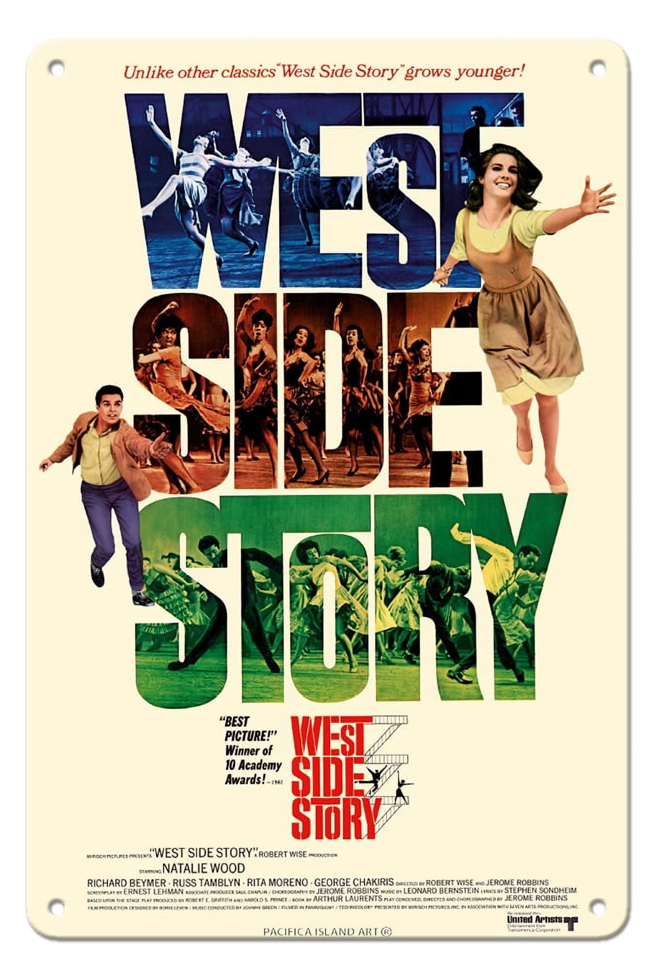 West Side Story - Starring Natalie Wood and Richard Beymer - Vintage ...