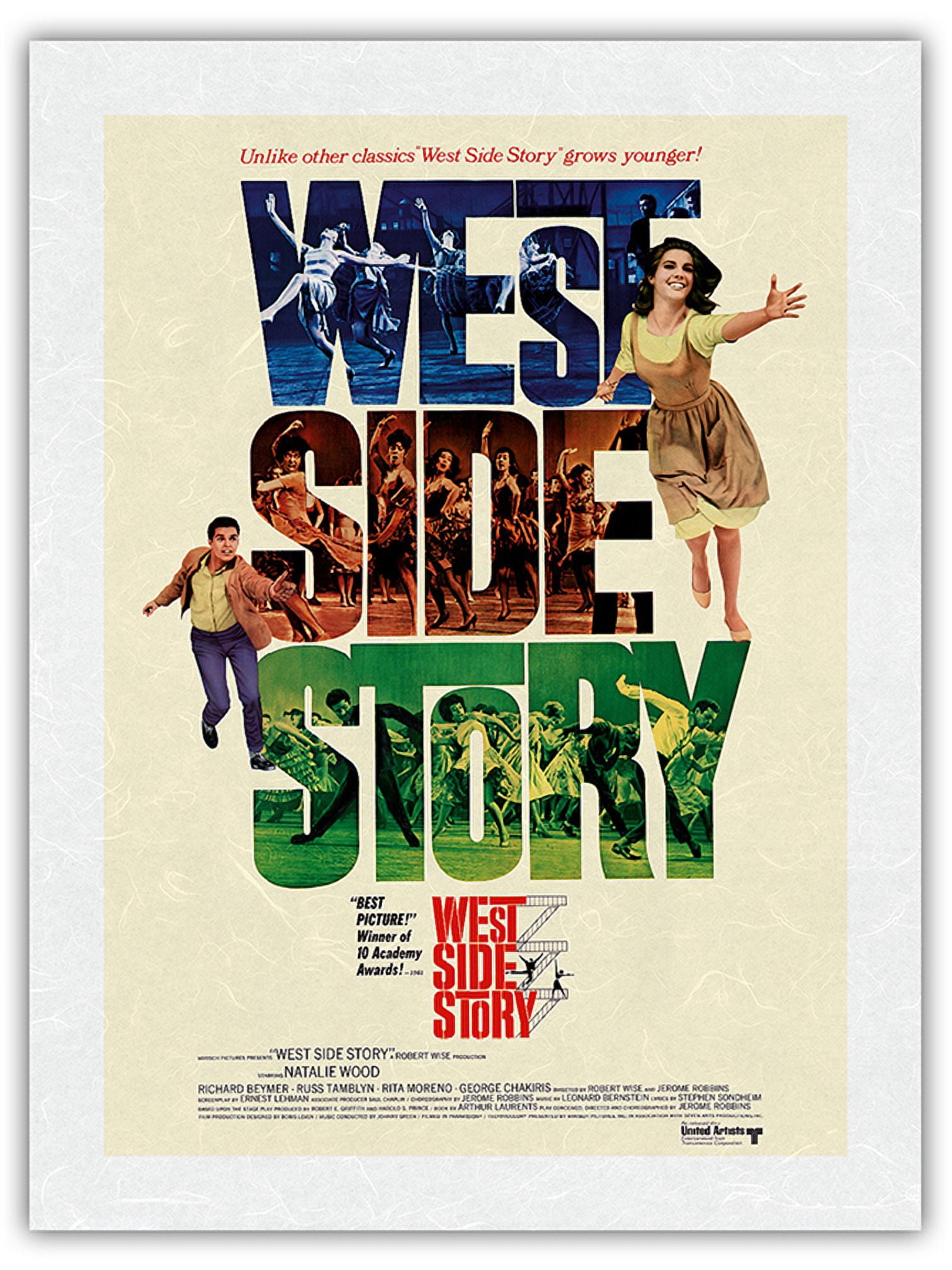 West Side Story - Starring Natalie Wood and Richard Beymer - Vintage ...