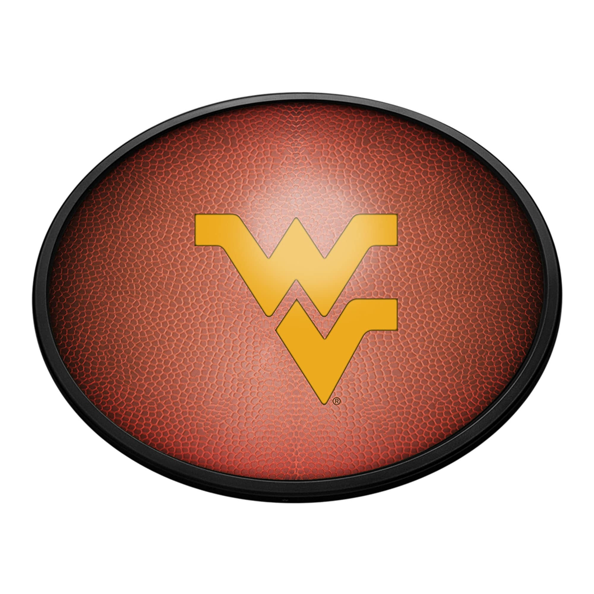 West Virginia Mountaineers 18'' x 14'' Logo Slimline Illuminated Wall ...