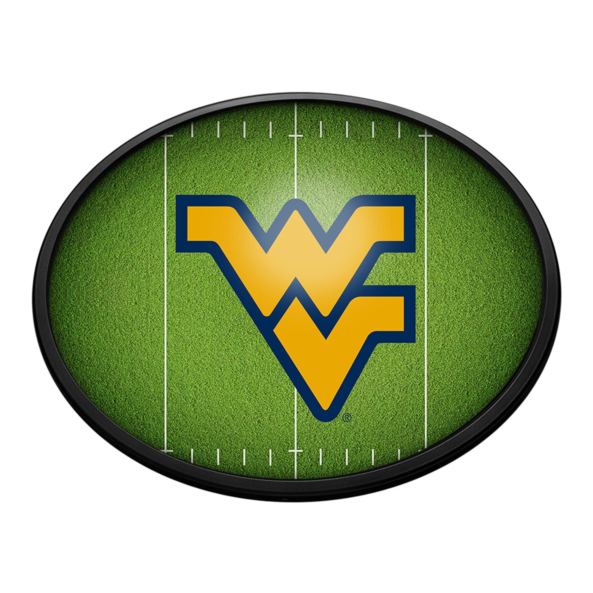 West Virginia Mountaineers 18'' x 14'' Slimline Illuminated Wall Sign ...