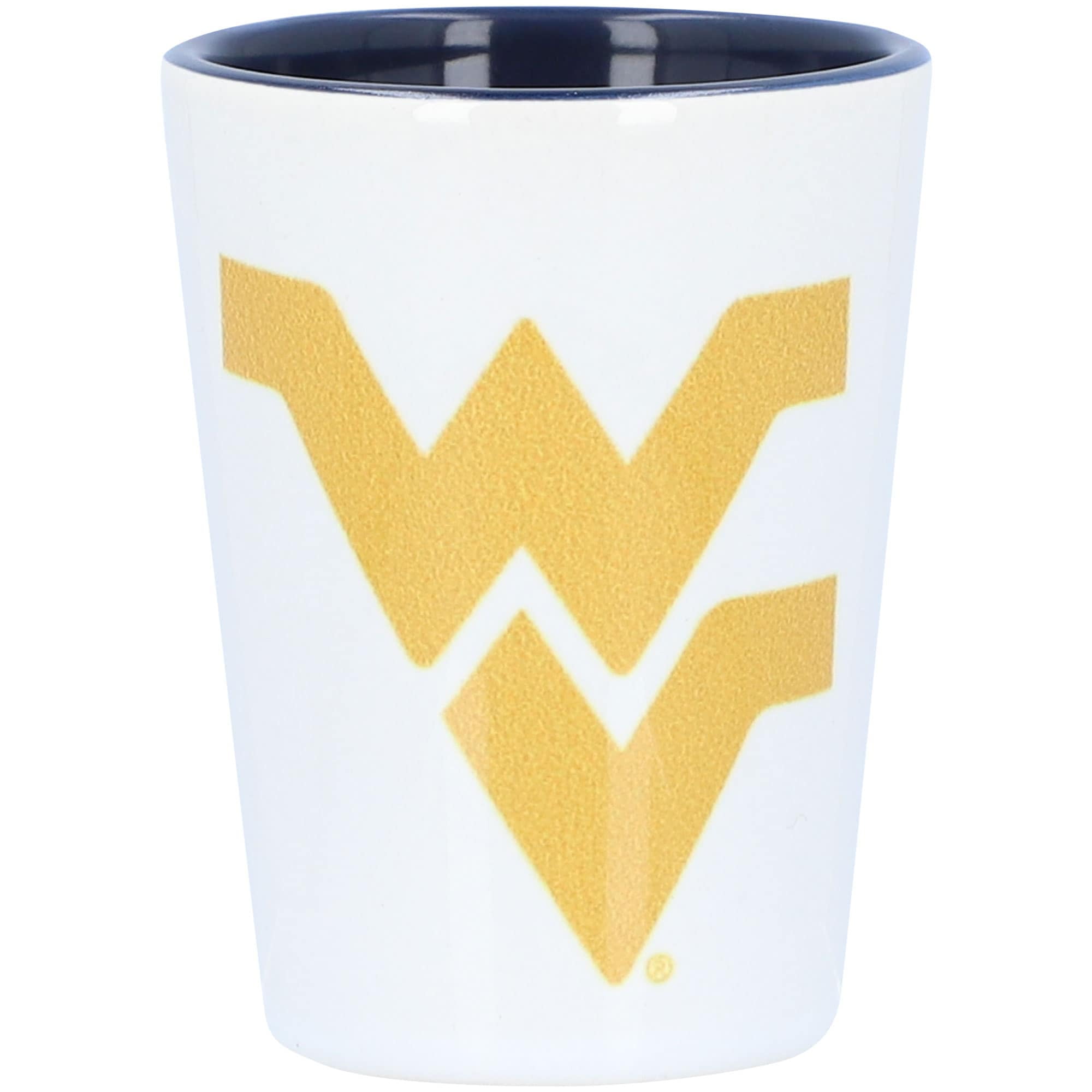 West Virginia Mountaineers 2oz. Inner Color Ceramic Cup - Walmart.com