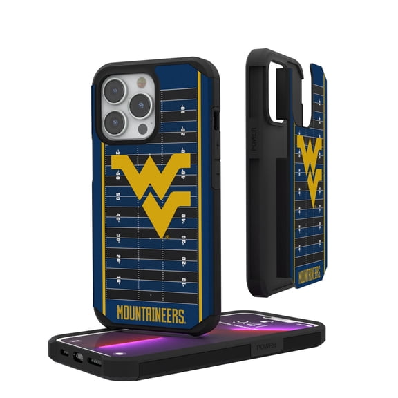 West Virginia Mountaineers Linen Logo iPhone Rugged Case - Walmart.com
