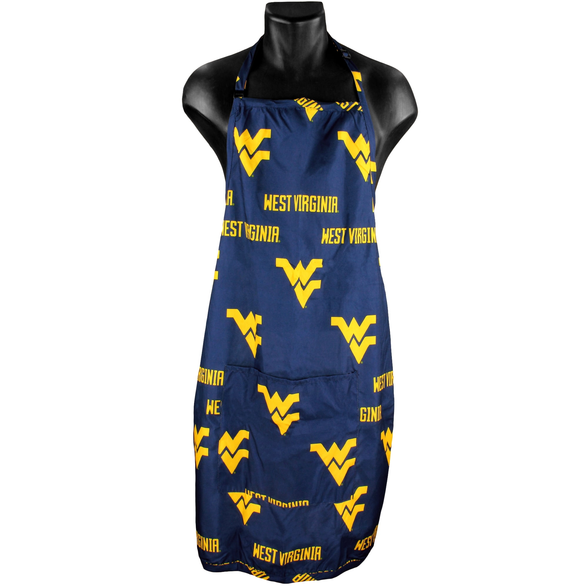 West Virginia Mountaineers Tailgating or Grilling Apron With 9" Pocket ...