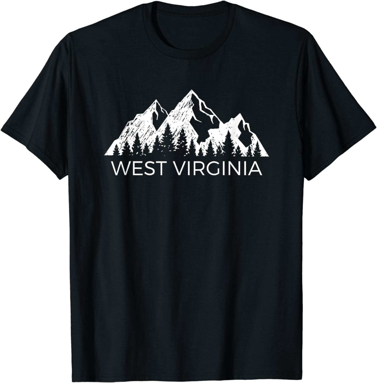 West Virginia Shirt for Men Women | West Virginia Mountain T-Shirt ...