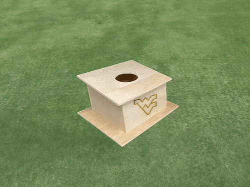 West Virginia University Engraved Cornhole Pro Air Mail Box - Walmart.com