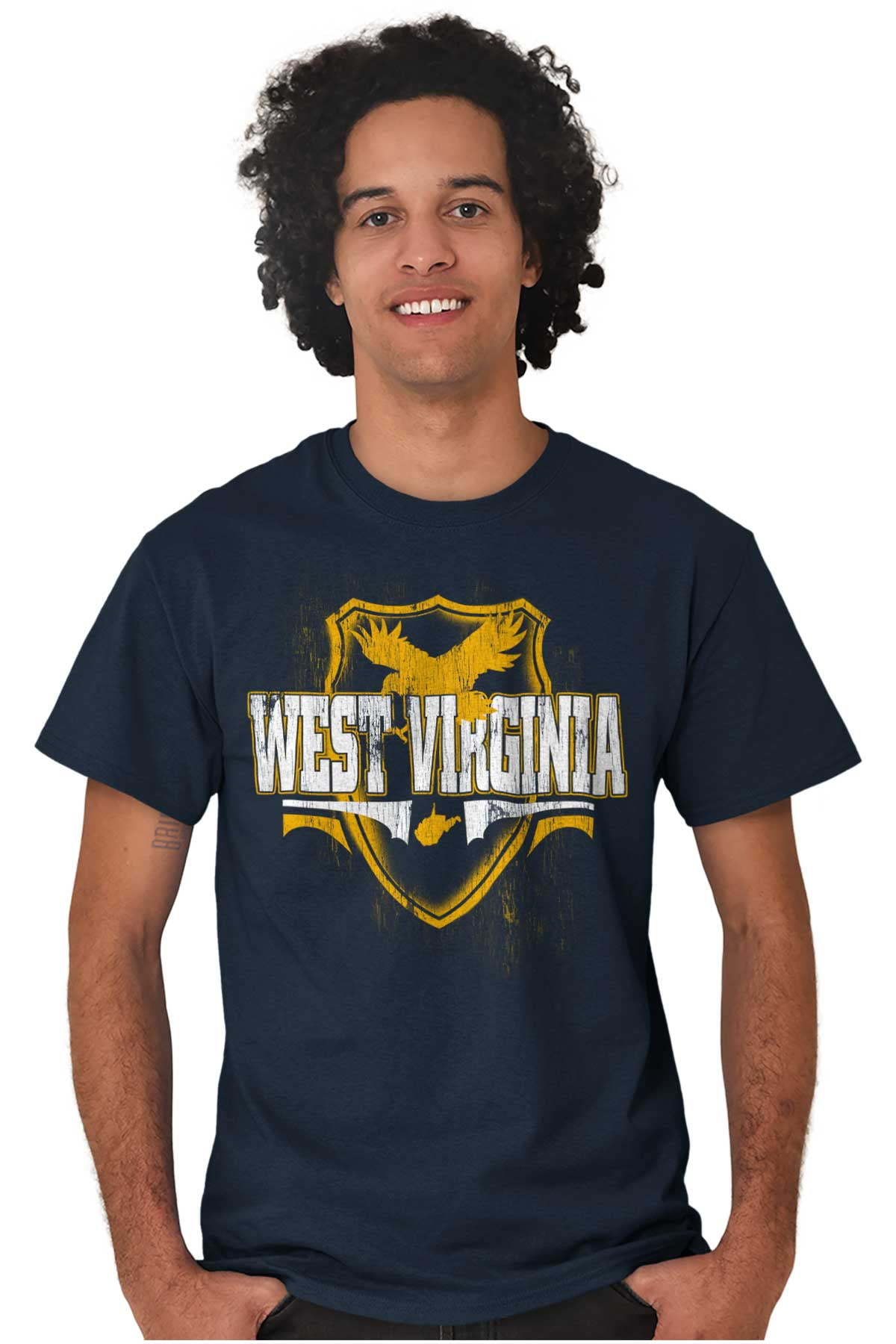 West Virginia WV Pride Gameday Spirit Unisex Plus Size Graphic Tee ...