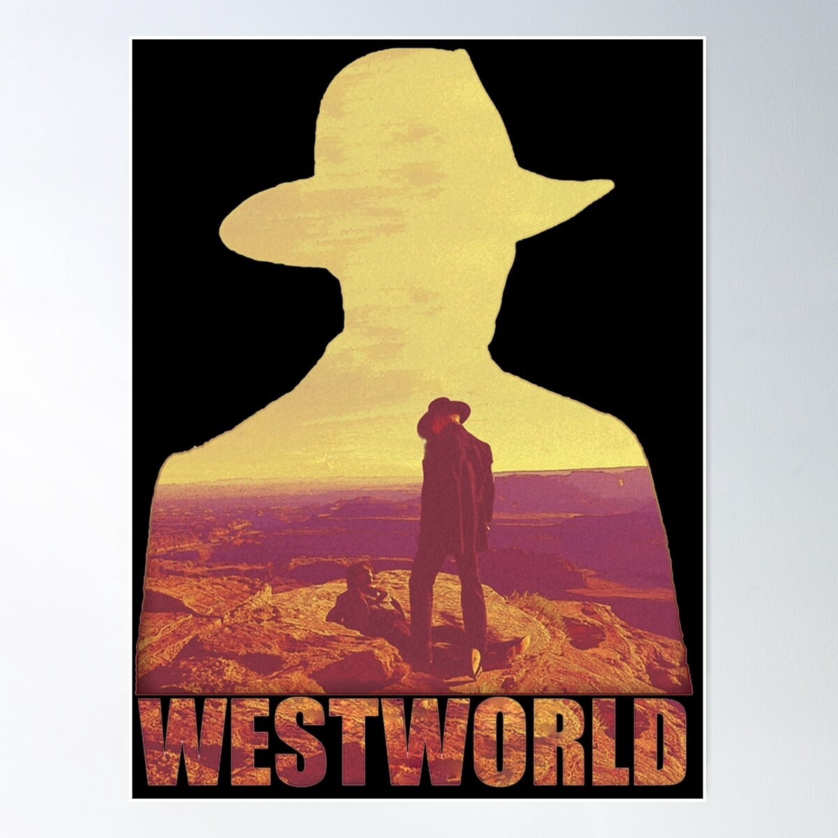 West World Poster Wall Art, Modern Wall Decor For Living Room Bedroom ...
