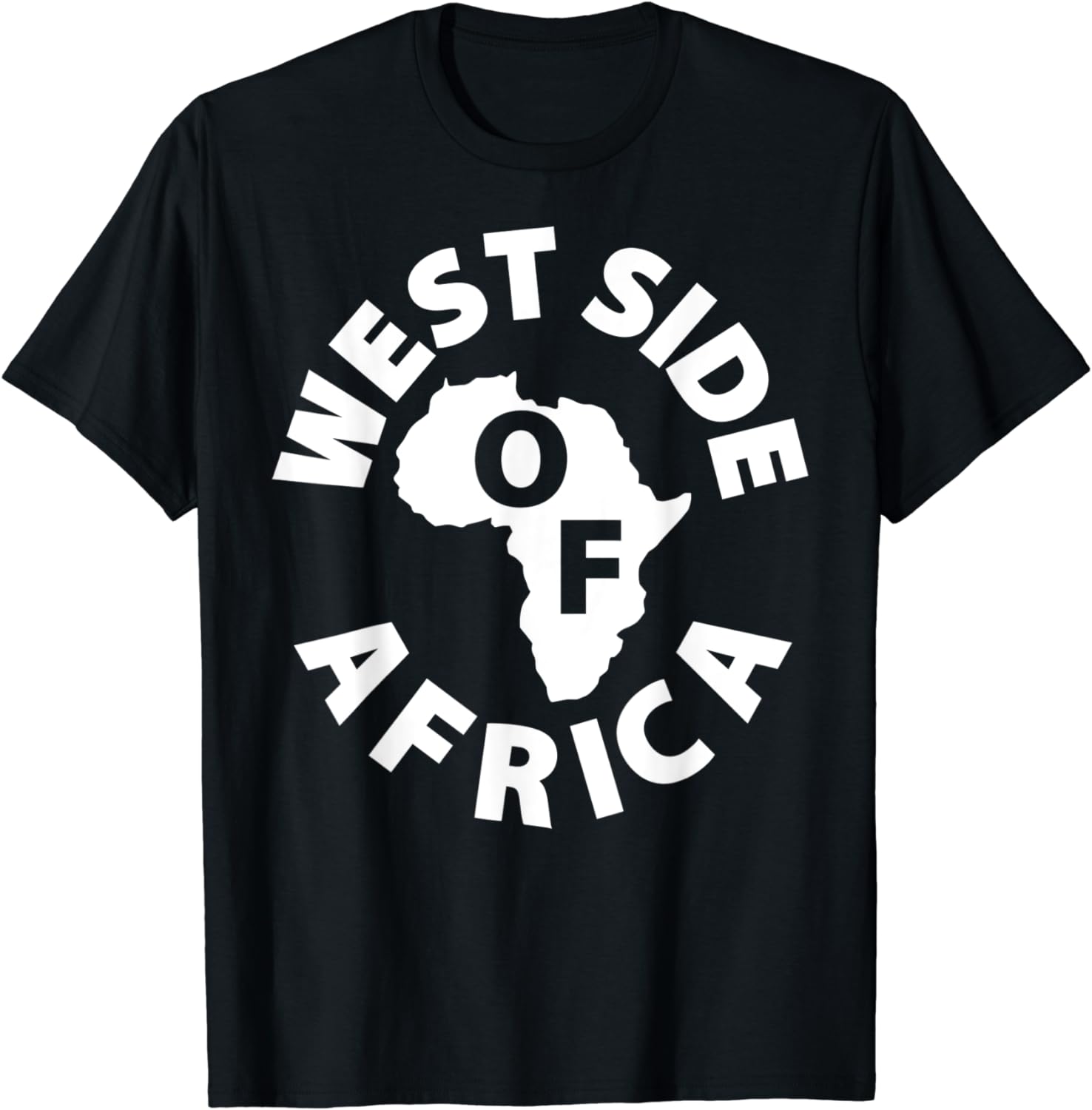 West side of Africa African pride Africa map t-shirt - Walmart.com